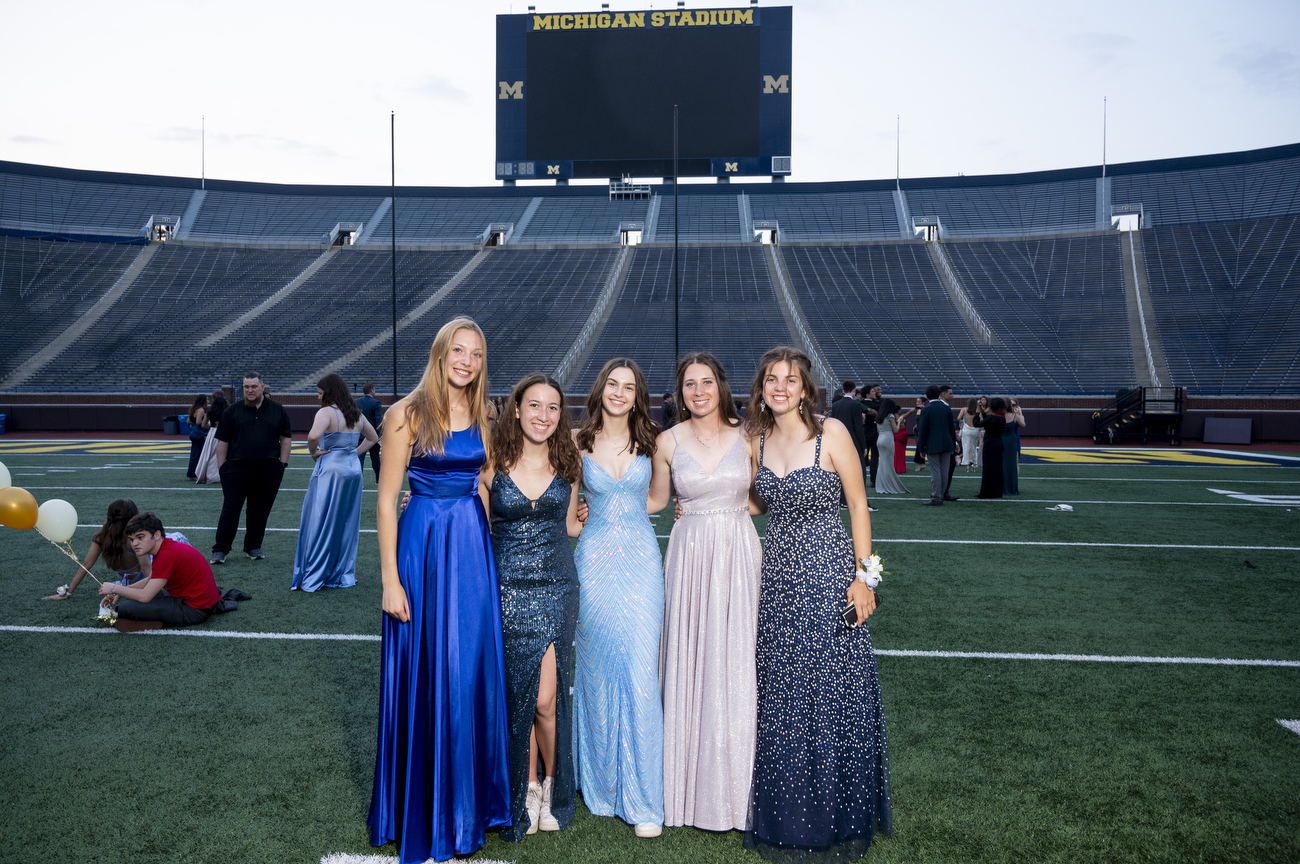 Ann Arbor Pioneer 2022 prom at Michigan Stadium - mlive.com