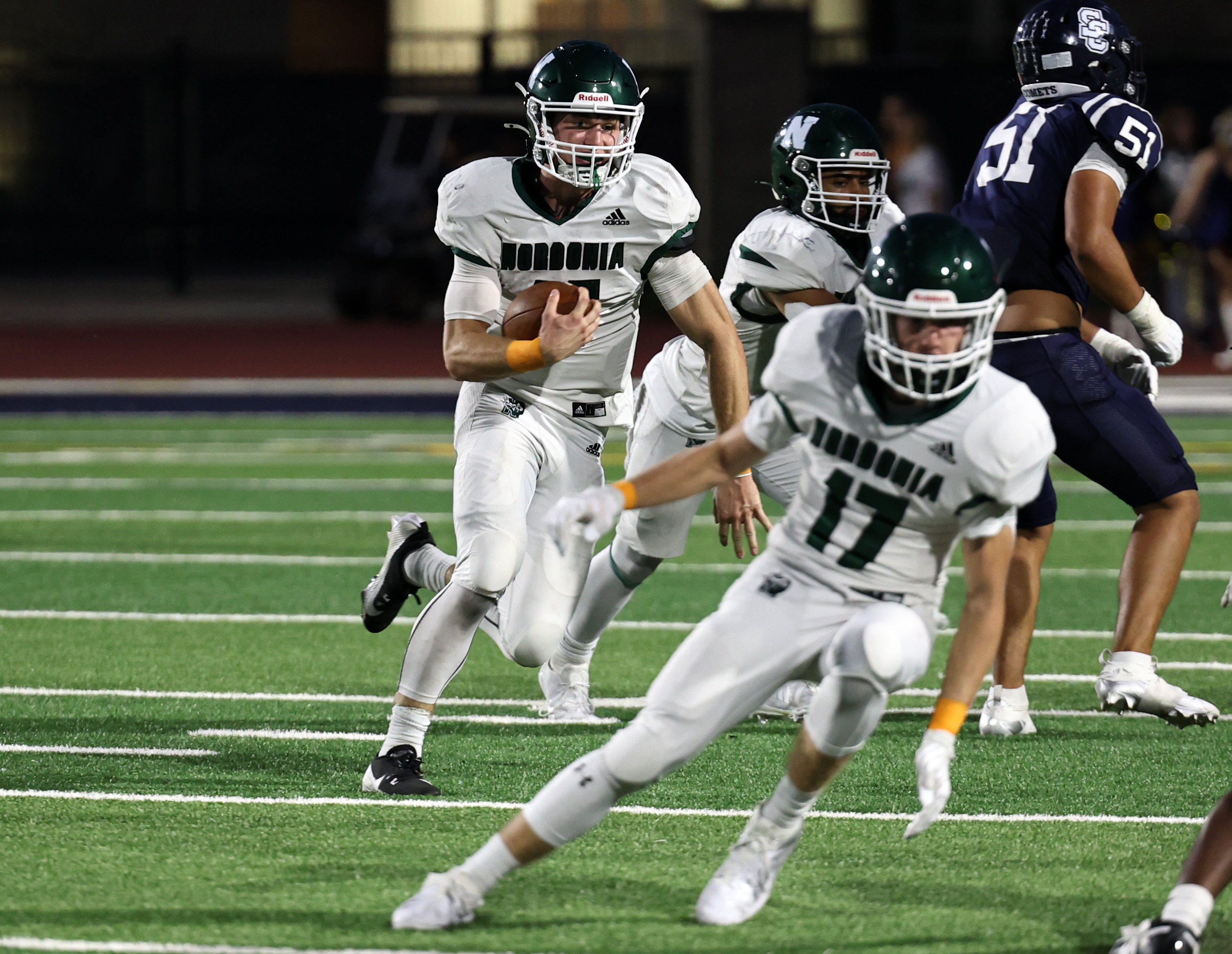 High School Football: Solon vs. Nordonia in a Suburban League game ...