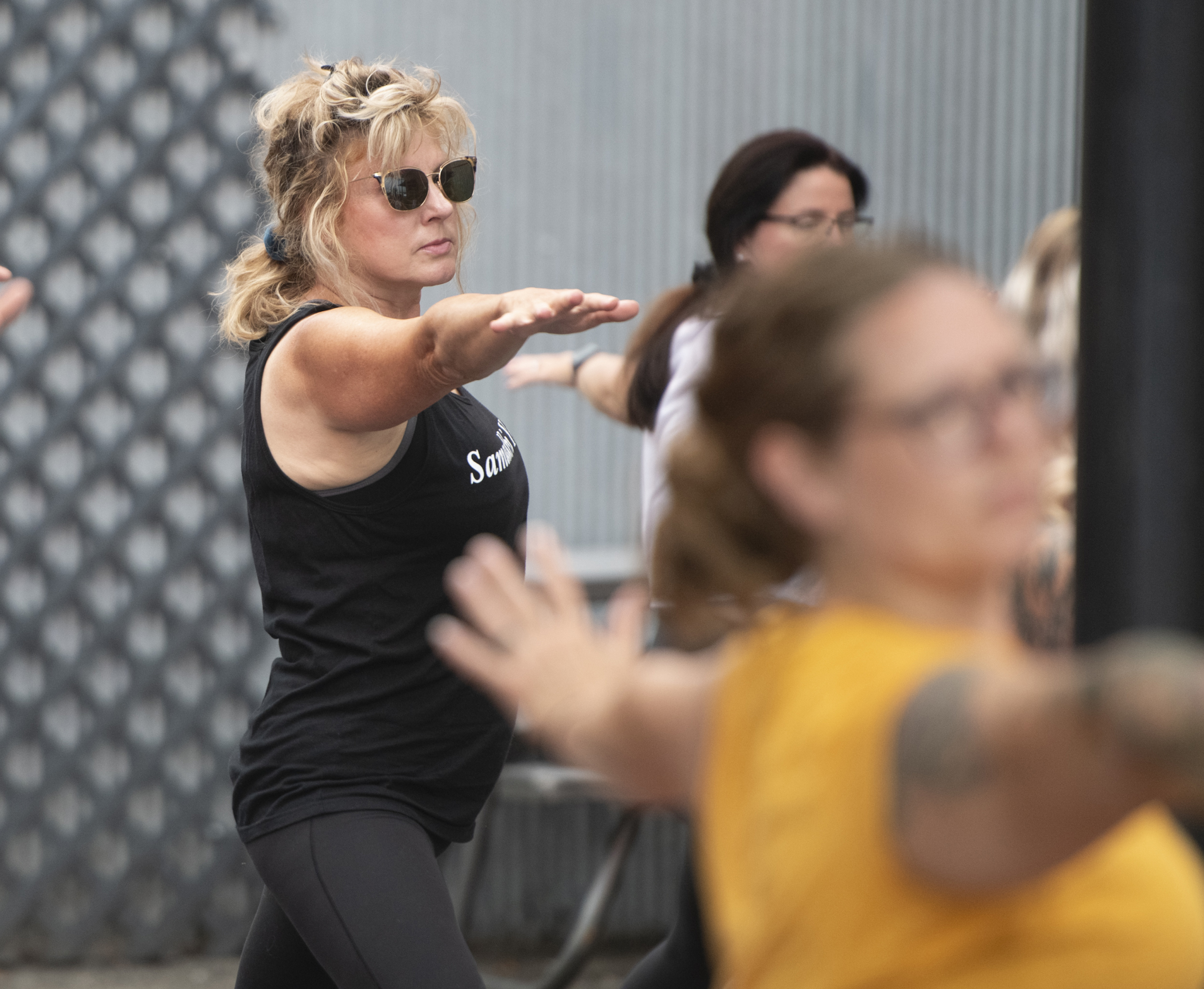 Yoga at the Grand River Farmers Market in Jackson - mlive.com