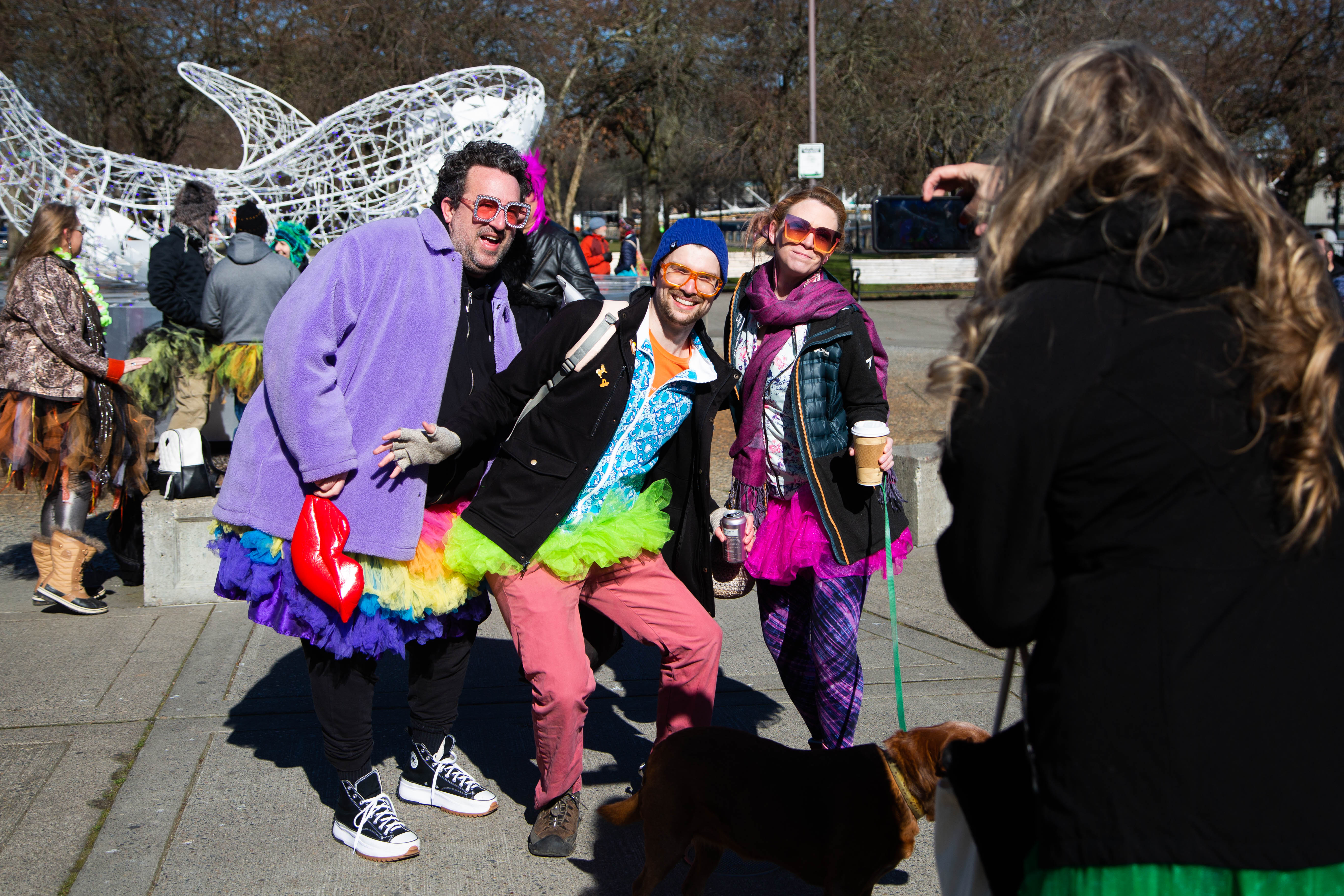 Tutu Tuesday celebrates 2/22/22 in downtown Portland - oregonlive.com