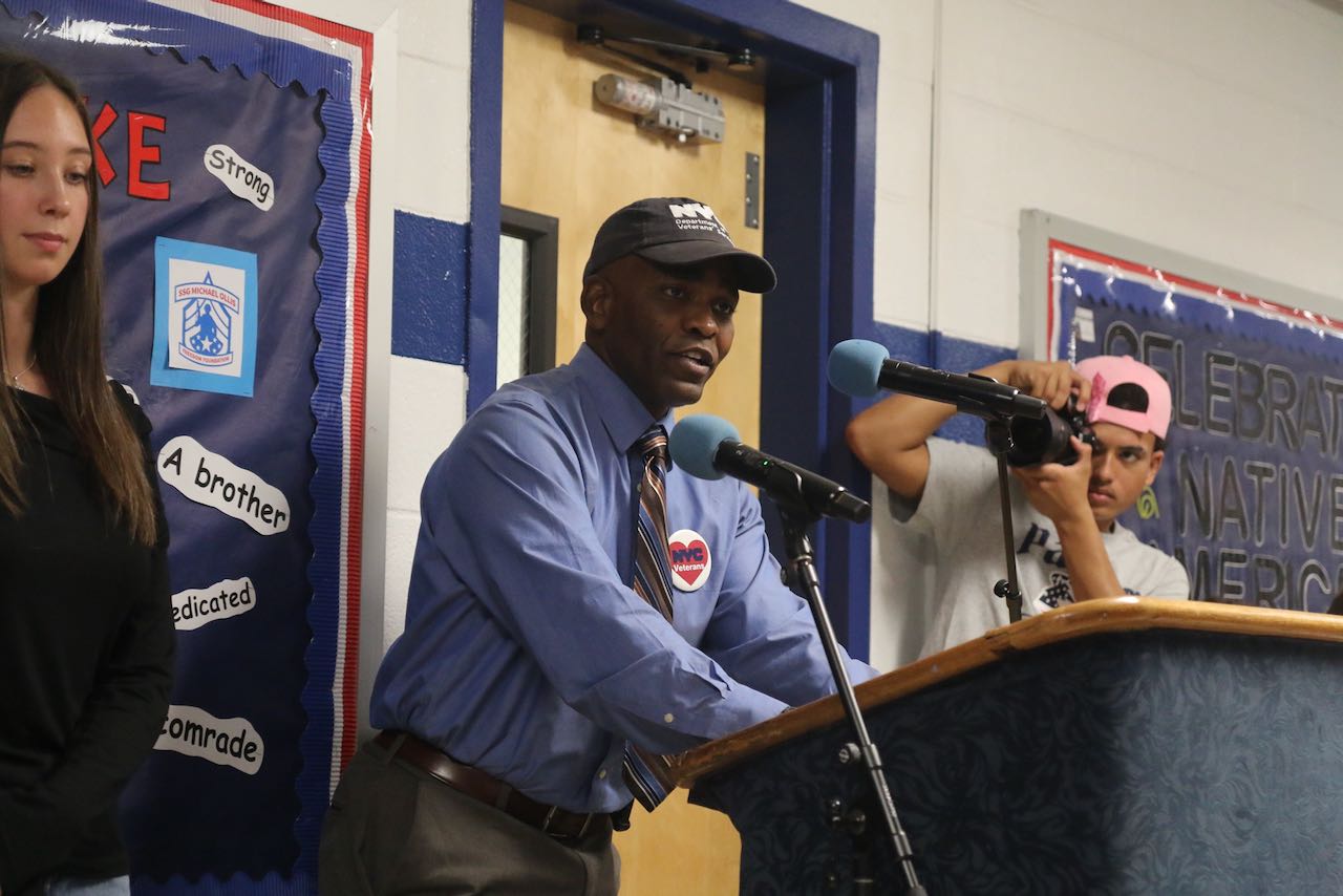 Heroic soldier Michael Ollis remembered in memorial at Staten Island ...