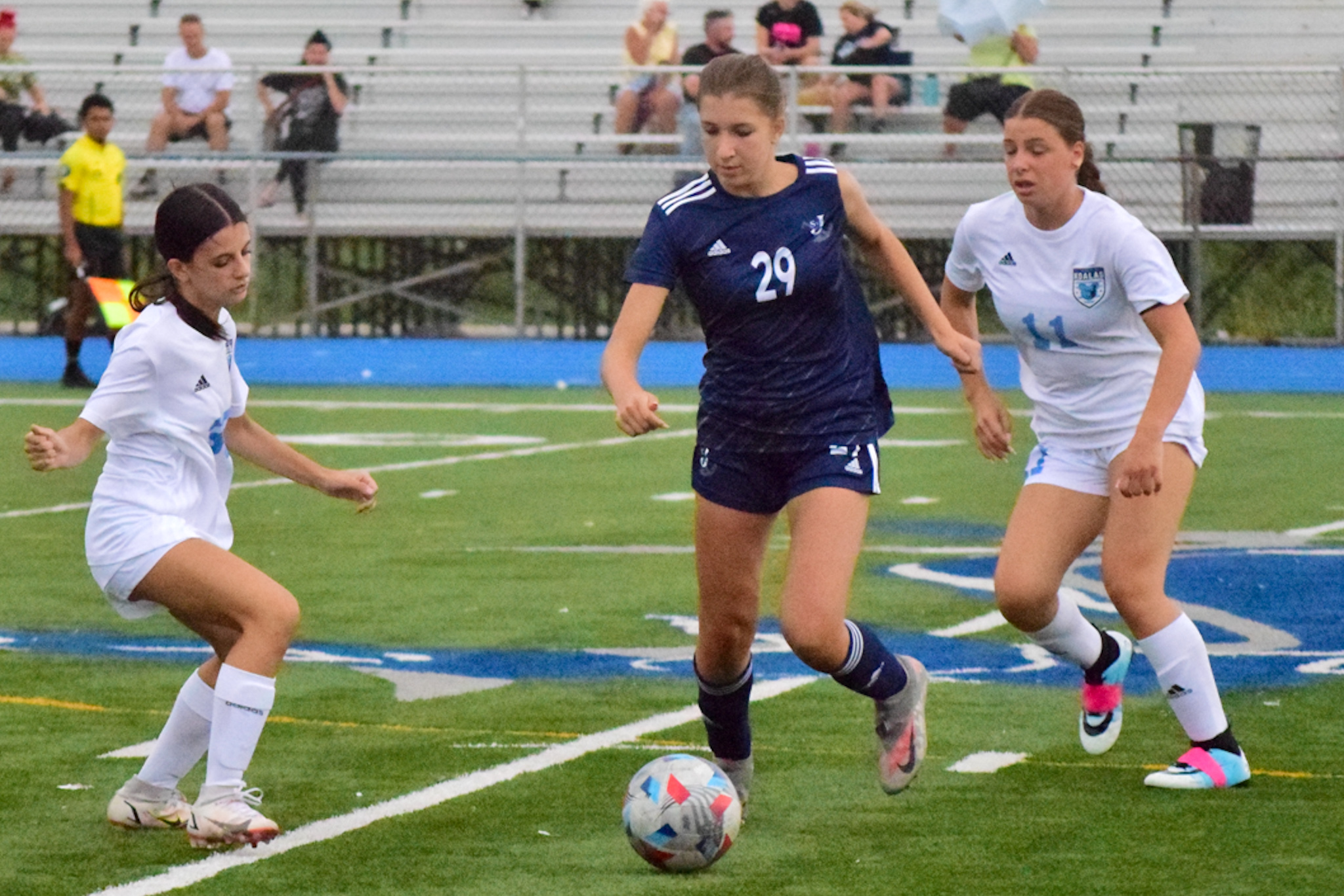Hill, NDA, and Sea's JV soccer teams came to play this past week ...