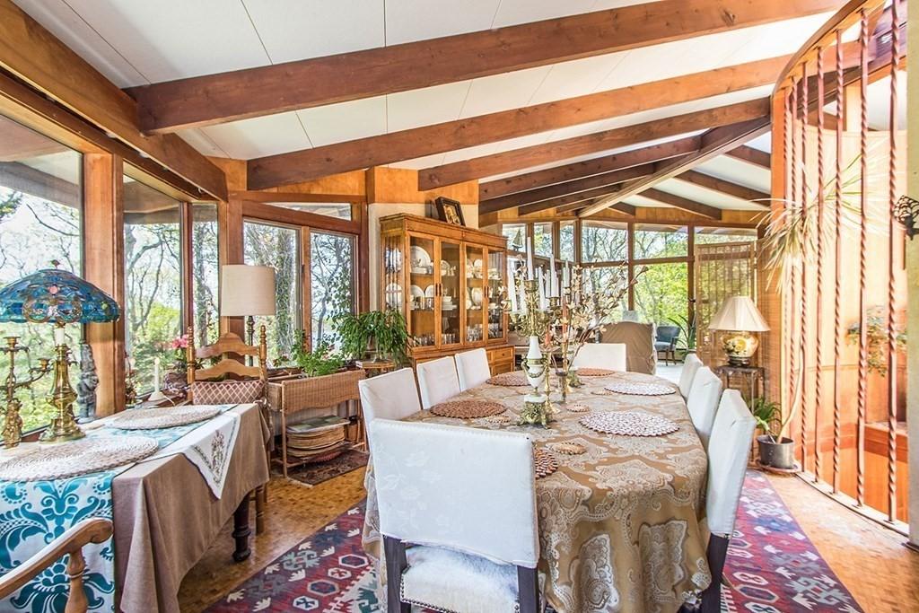 Frank Lloyd Wright Inspired Cape Cod Home