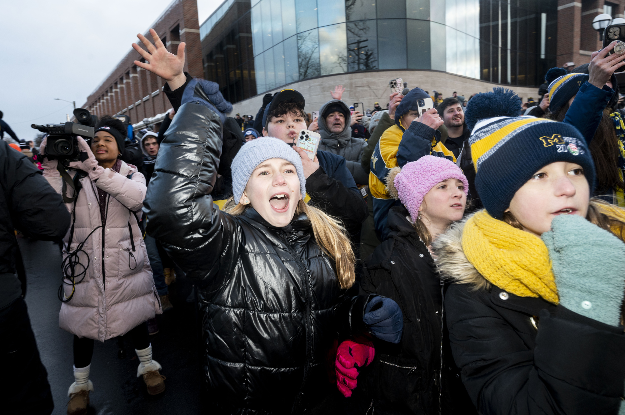 Michigan football celebrated as national champions at parade in Ann ...