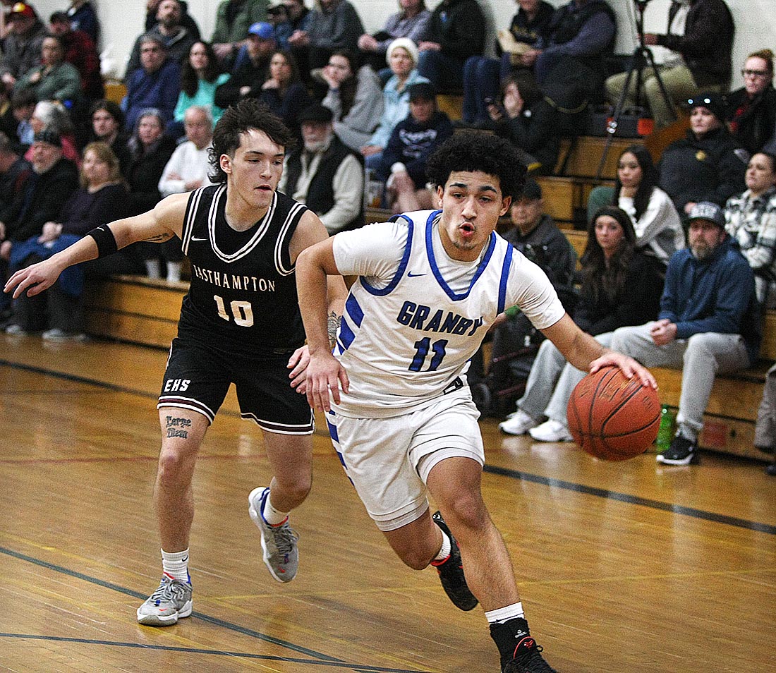Easthampton vs Granby boys Basketball 1/28/25 - masslive.com