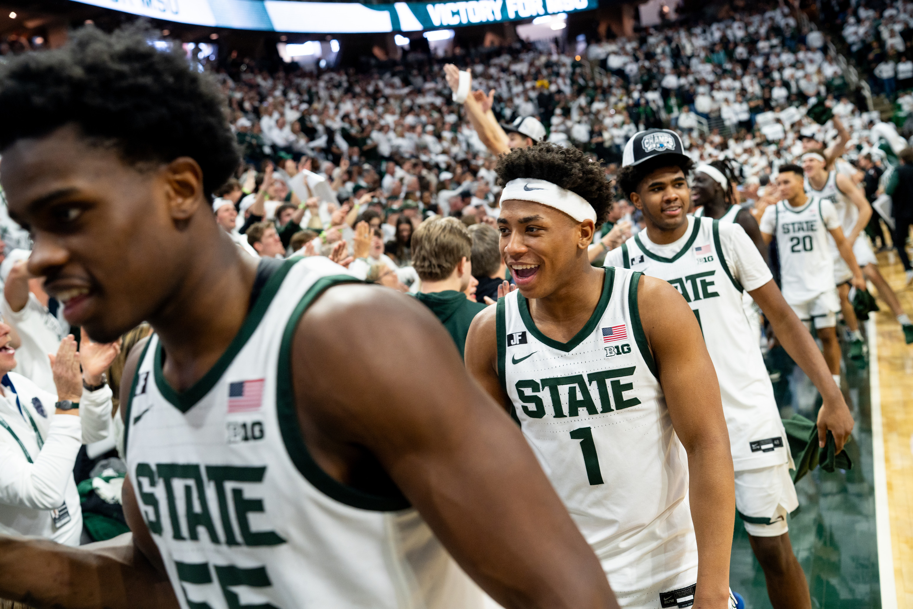 Michigan State celebrates outright regular season Big Ten title - mlive.com
