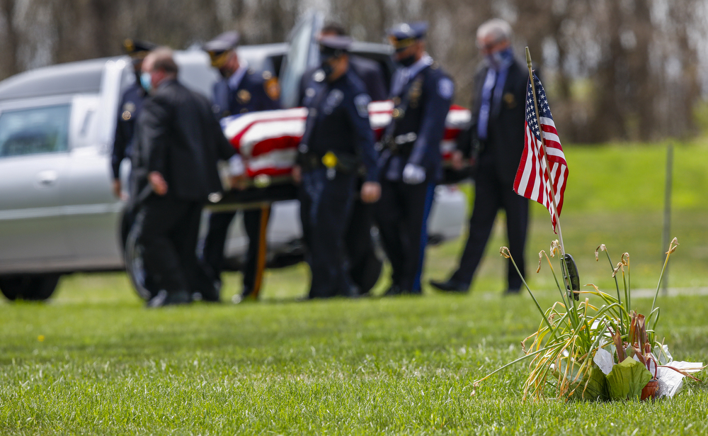 Funeral for Colonial Regional Police Department Sgt. John Harmon ...