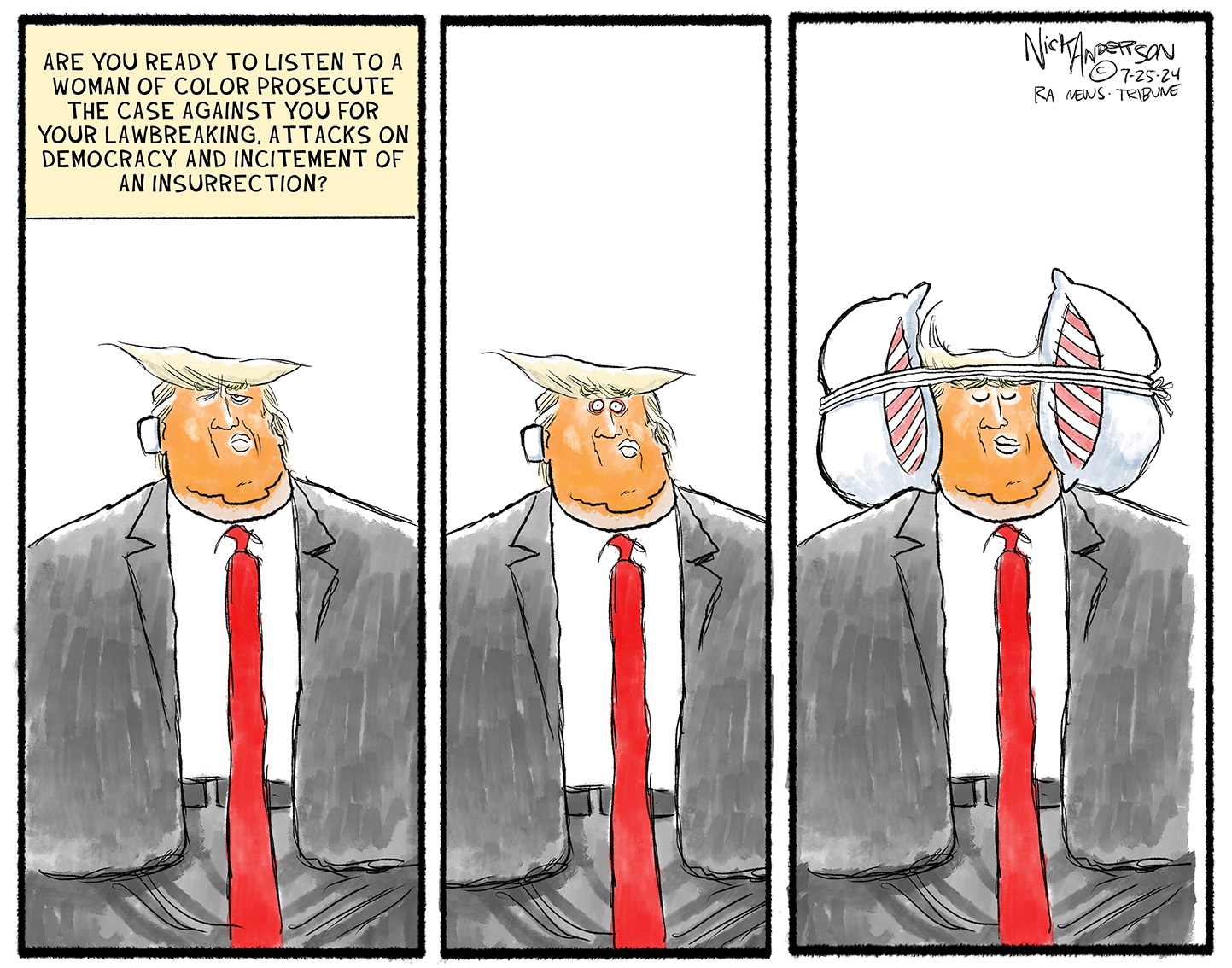 Editorial cartoons for July 28, 2024 - cleveland.com