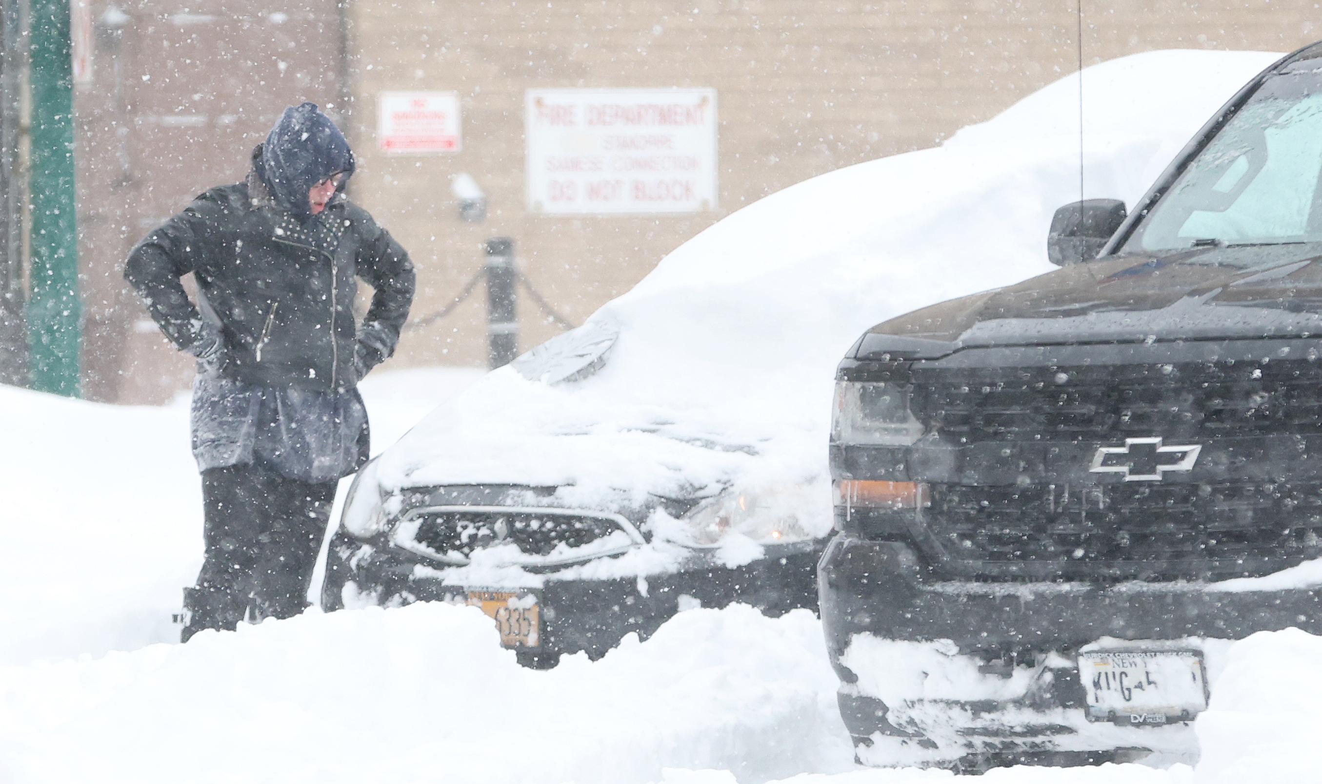 Lake Effect snow hits Central New York - syracuse.com