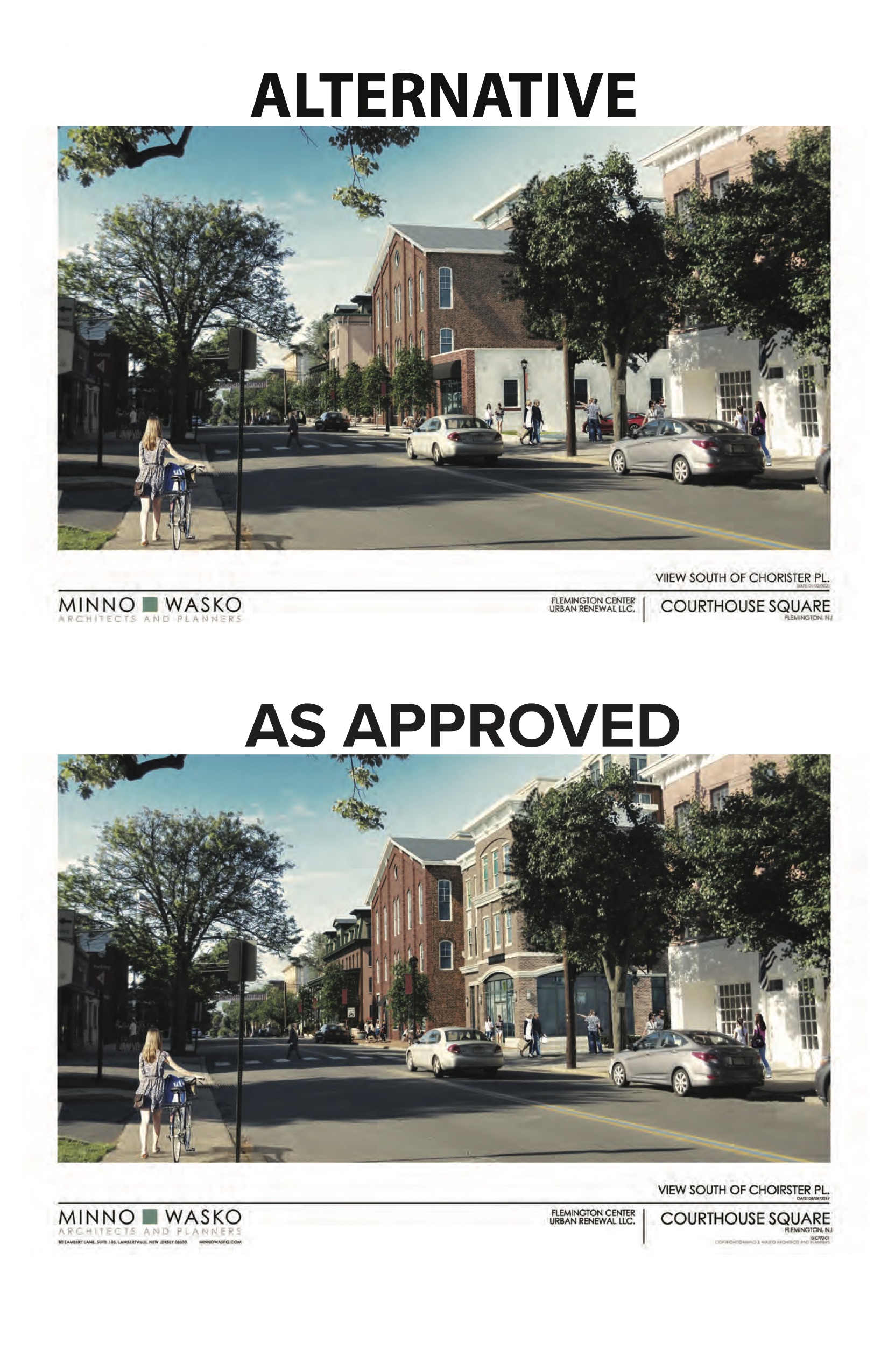 Courthouse Square project in Flemington, 2020 - lehighvalleylive.com