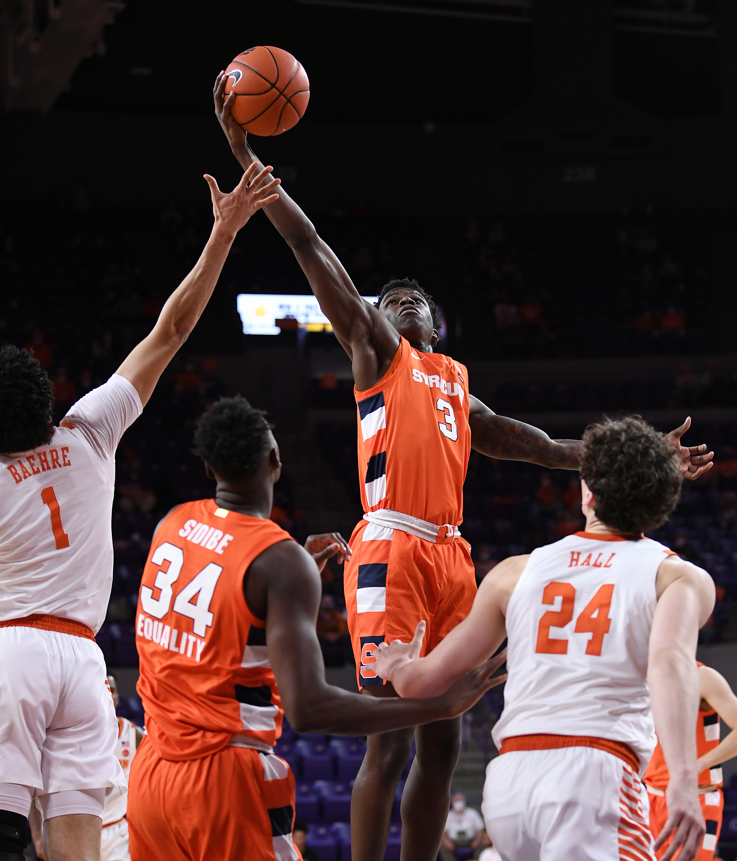 Syracuse basketball at Clemson (2021) - syracuse.com