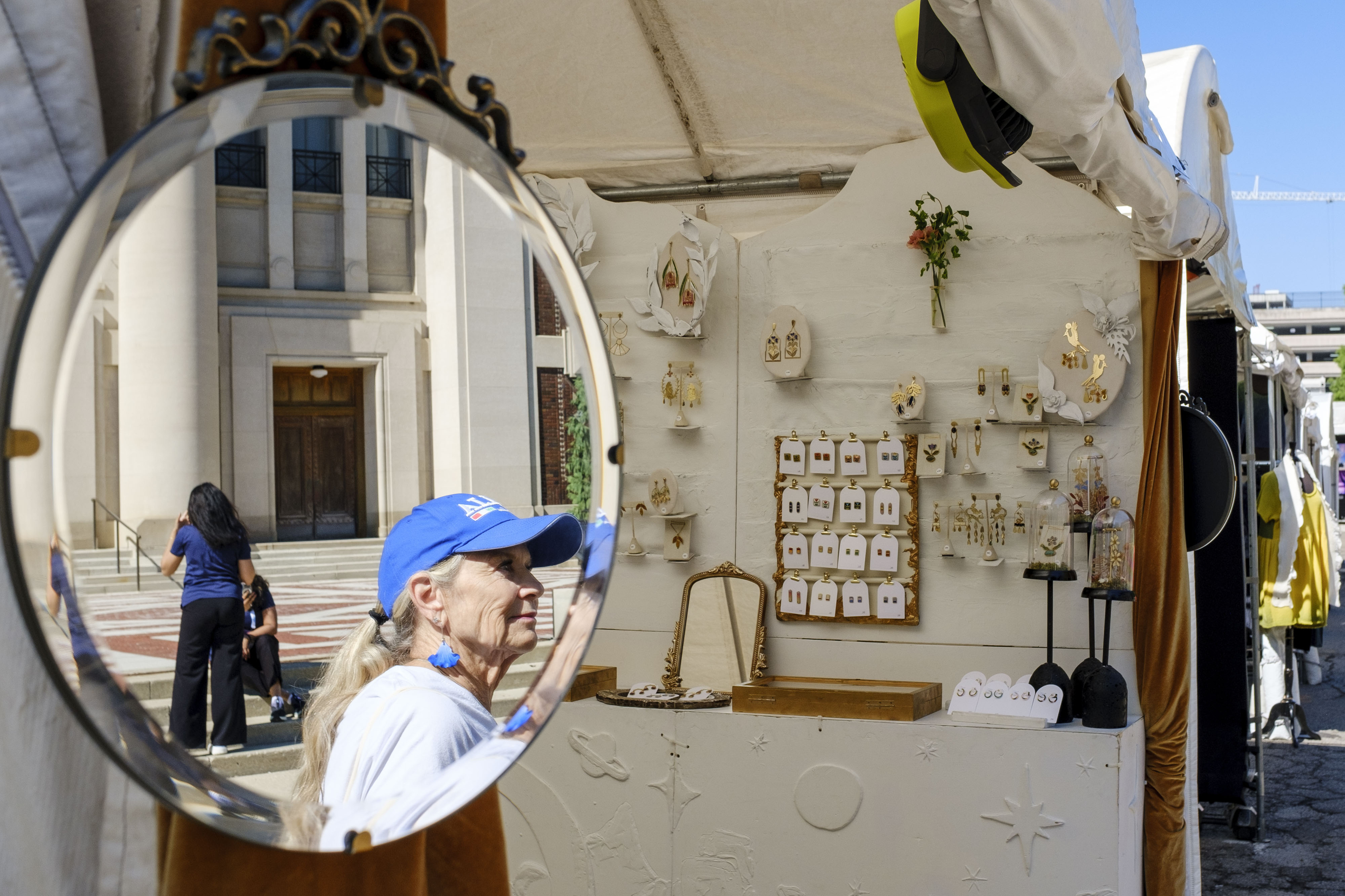 Reflections and Glass at the 2025 Ann Arbor Art Fair - mlive.com