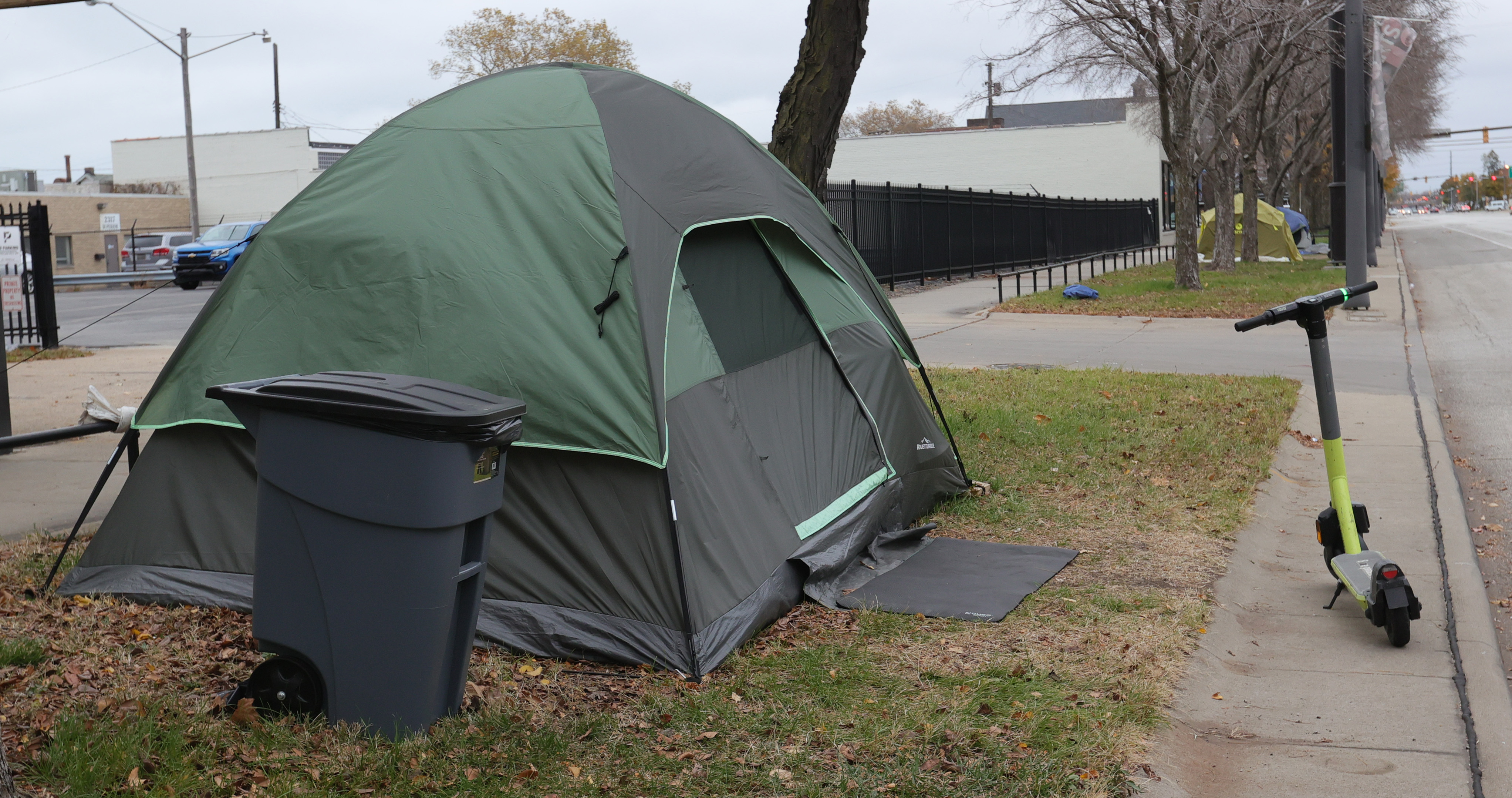 Homeless encampments in Cleveland, November 9, 2023 - cleveland.com