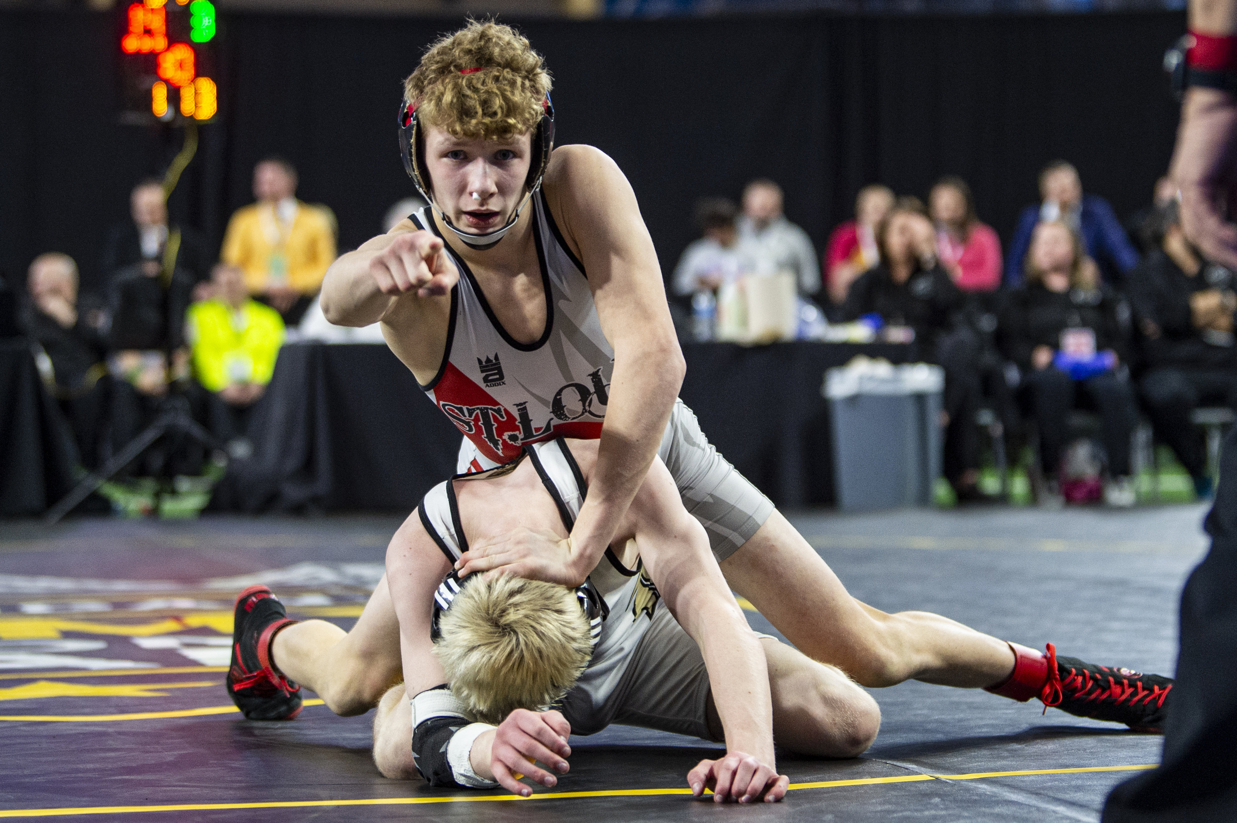 Photos from the D4 state individual wrestling finals in Detroit - mlive.com