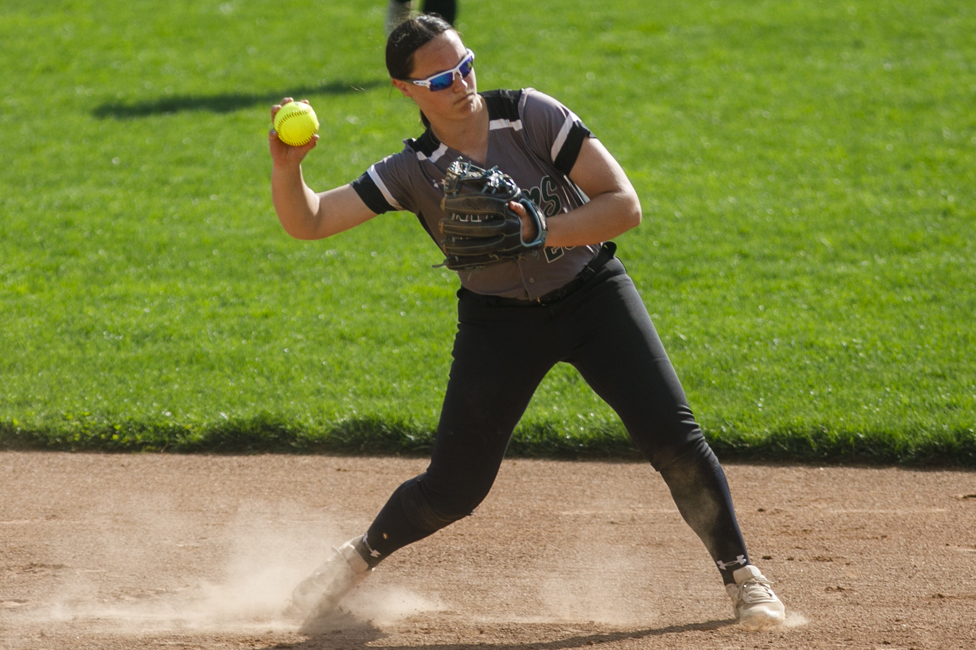 Cedar Cliff plays Central Dauphin during a high school softball game ...