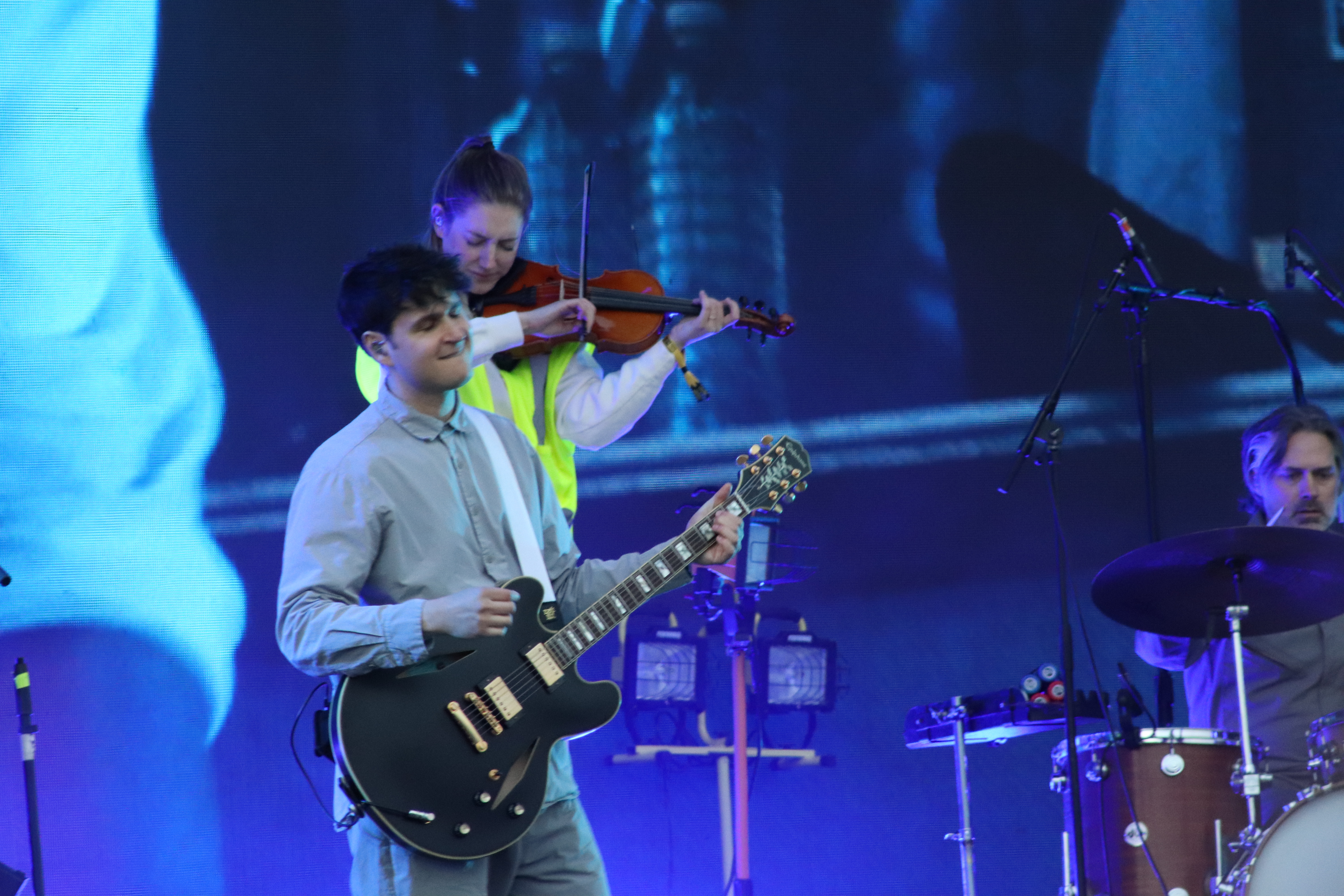 Vampire Weekend performs Sunday, May 25 on Green Stage at Boston ...