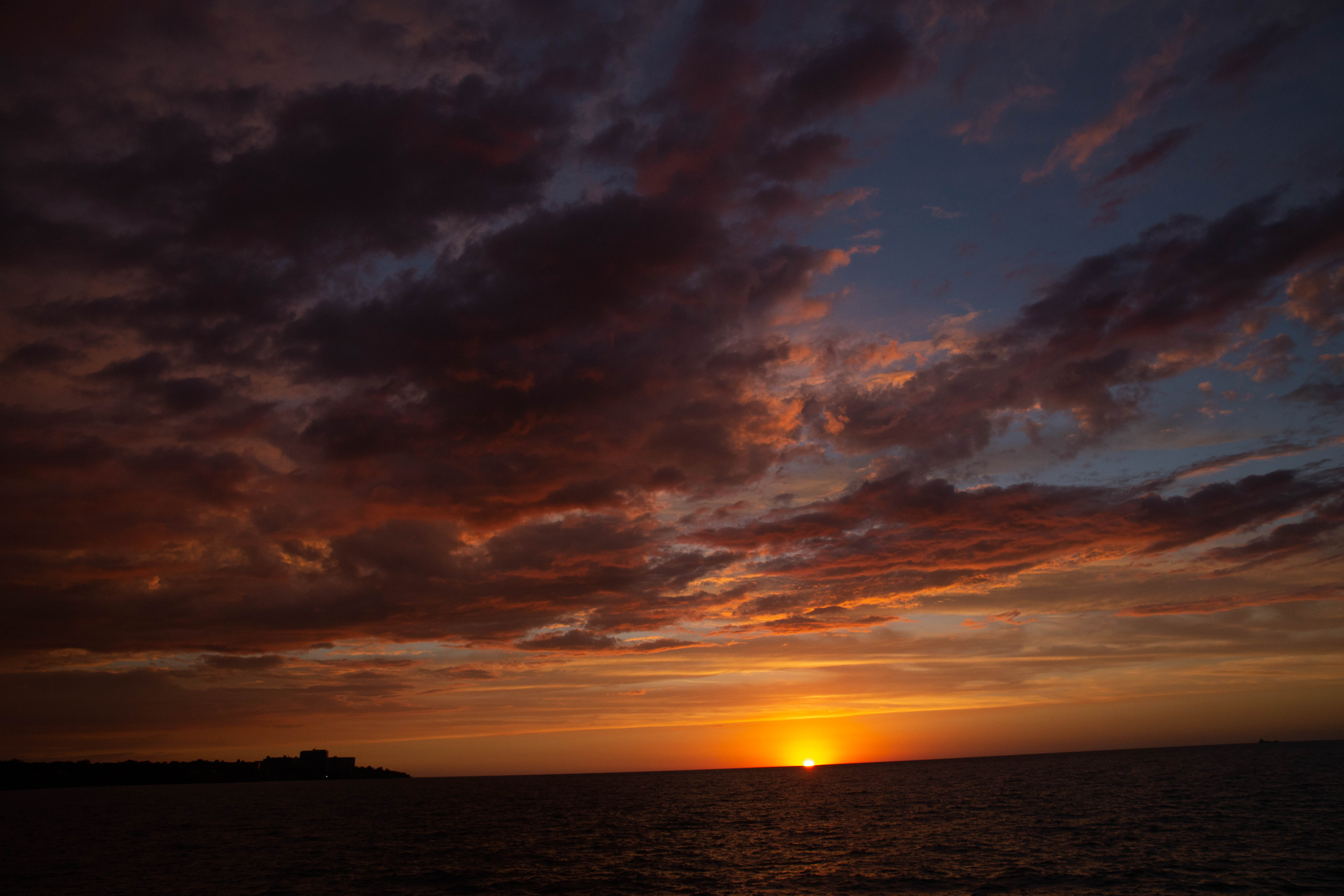 Spectacular sunset over Cleveland on Wednesday evening - cleveland.com