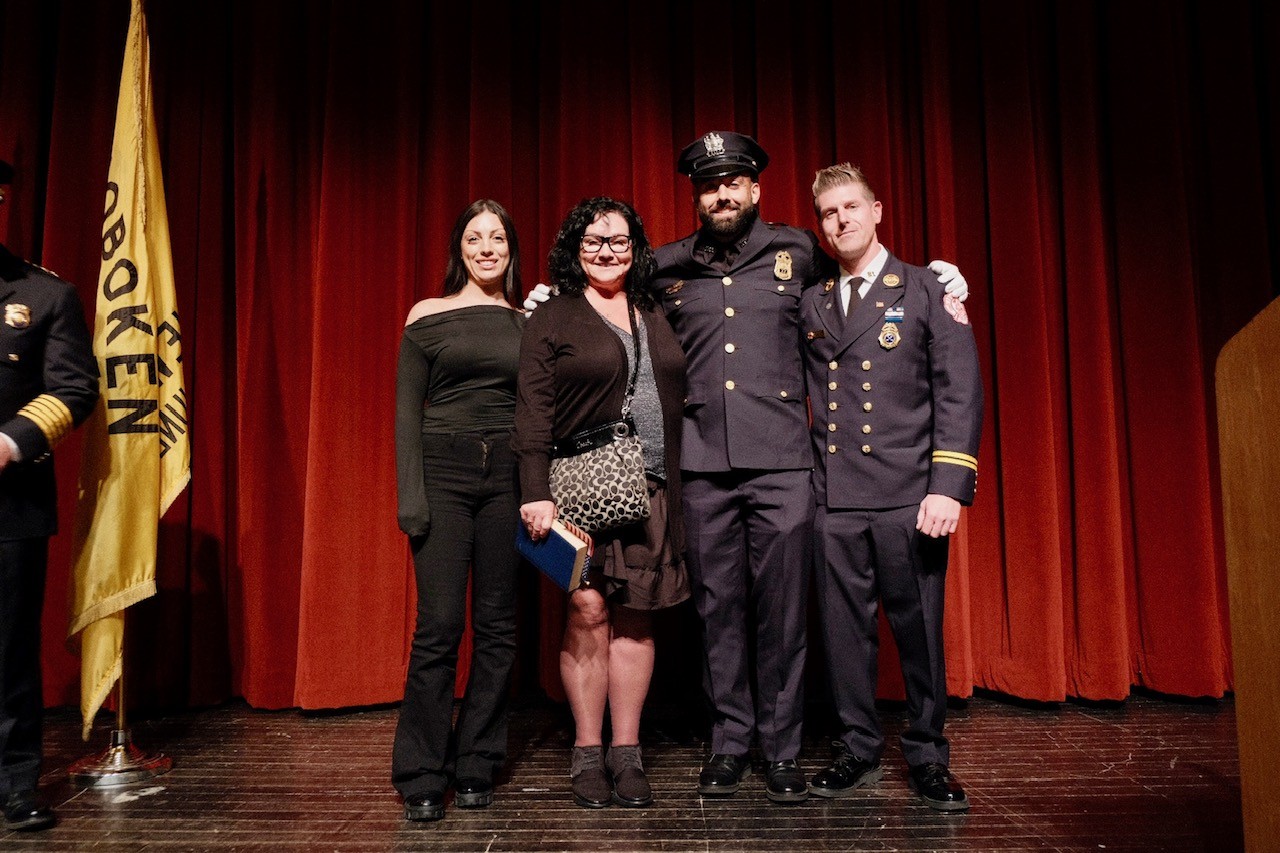 Hoboken police department promotions, Oct. 15, 2024 - nj.com