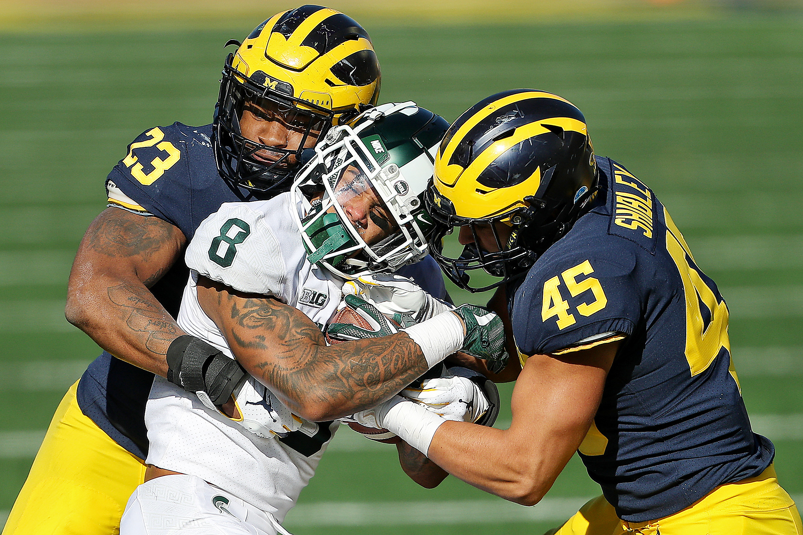 College football: Michigan vs. Michigan State – October 31, 2020 ...