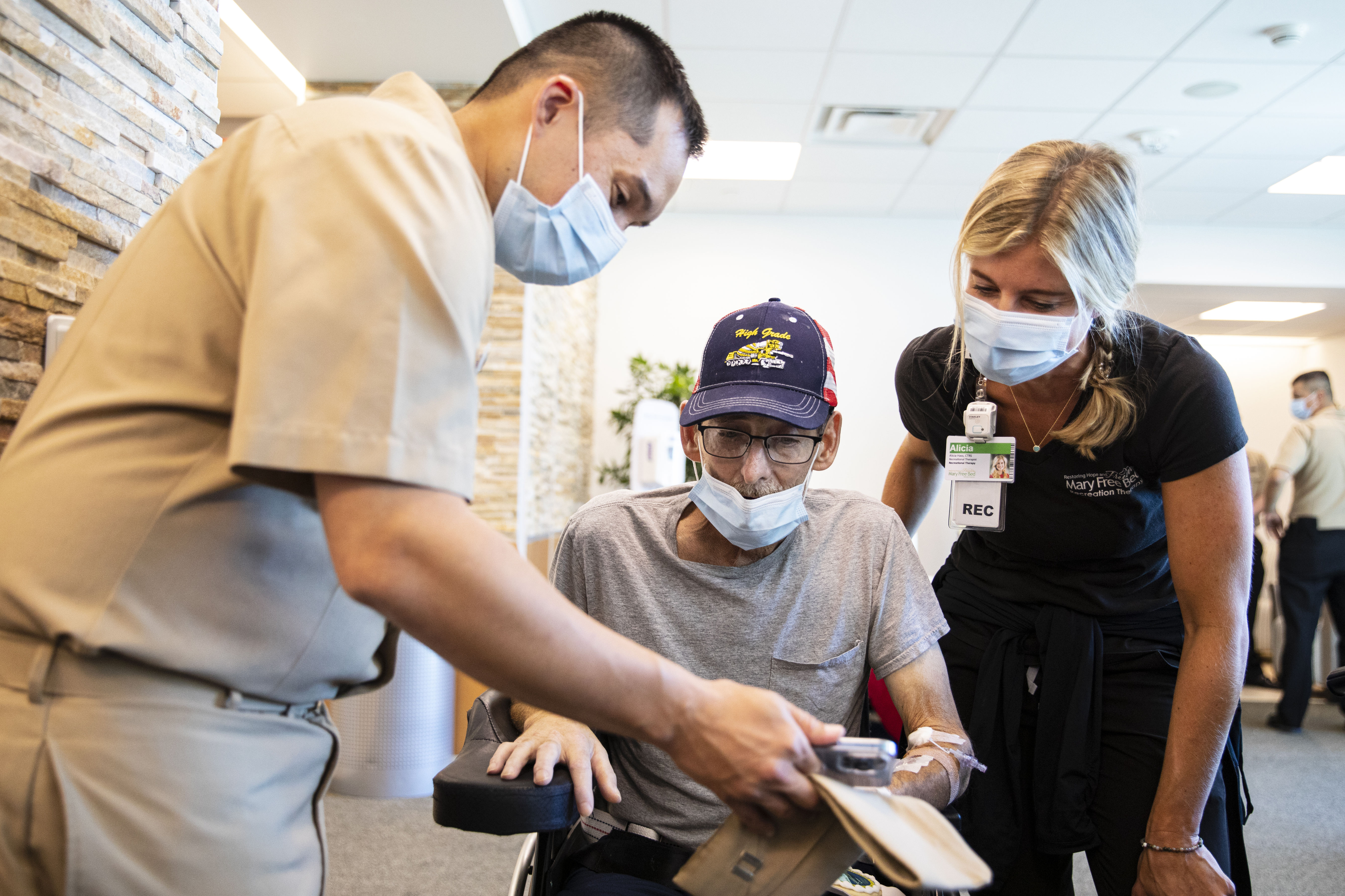 Navy sailors visit Mary Free Bed Rehabilitation Hospital - mlive.com