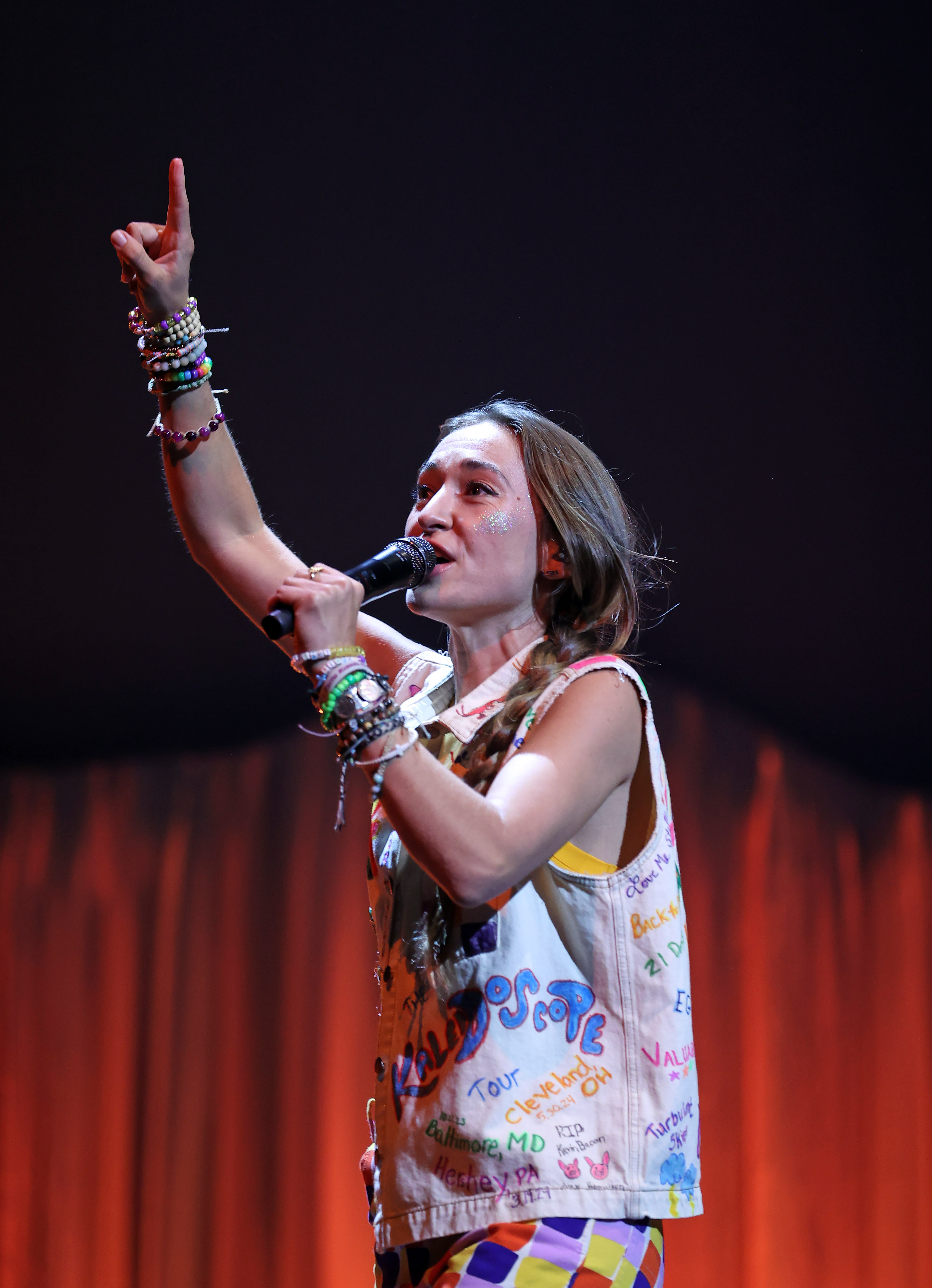 Lauren Daigle performs at Rocket Mortgage FieldHouse, May 30, 2024 ...
