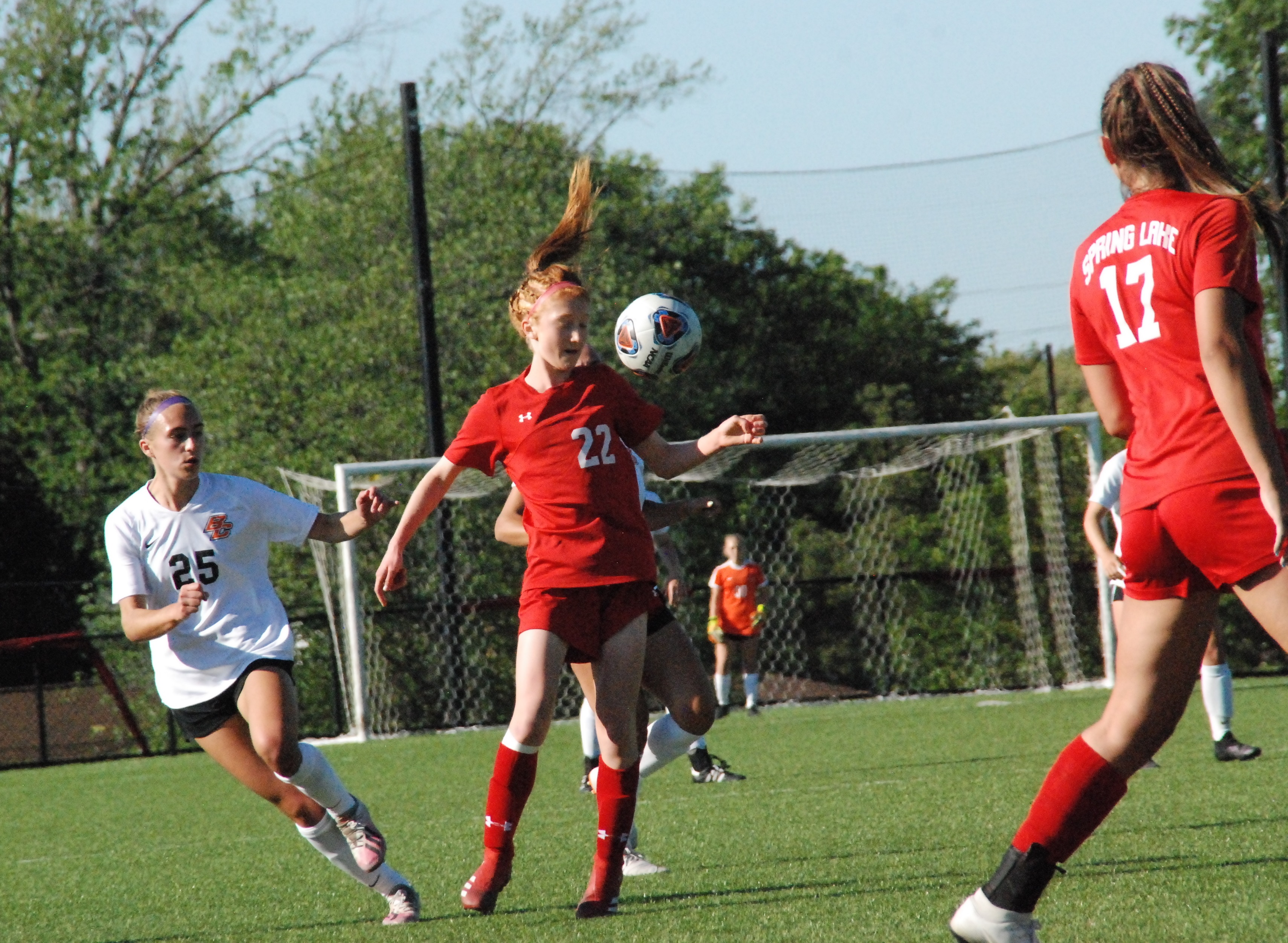Spring Lake vs. Byron Center in a Division 2 girls soccer state ...