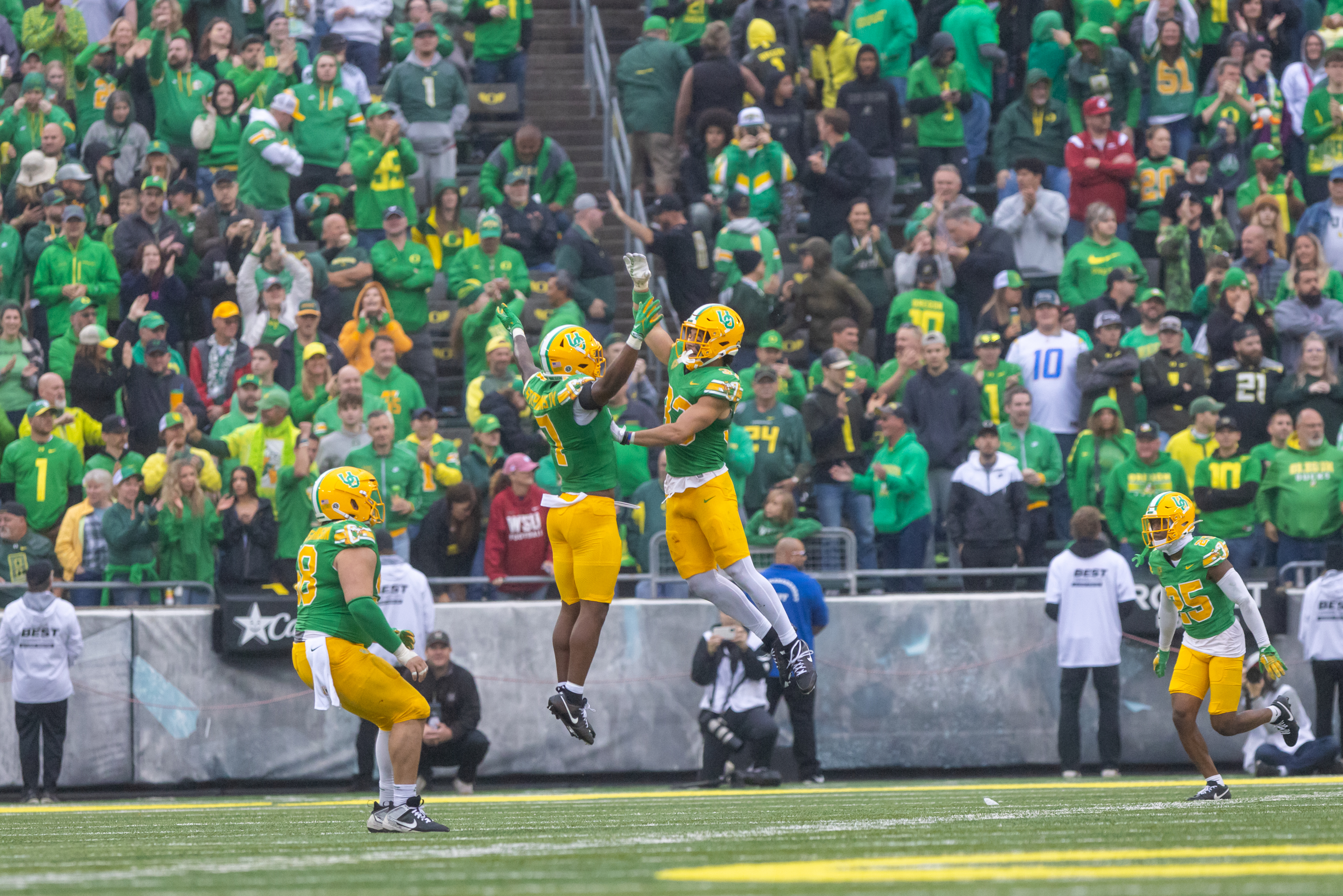 No. 9 Oregon Ducks football vs. Washington State Cougars: Oct. 21, 2023 ...