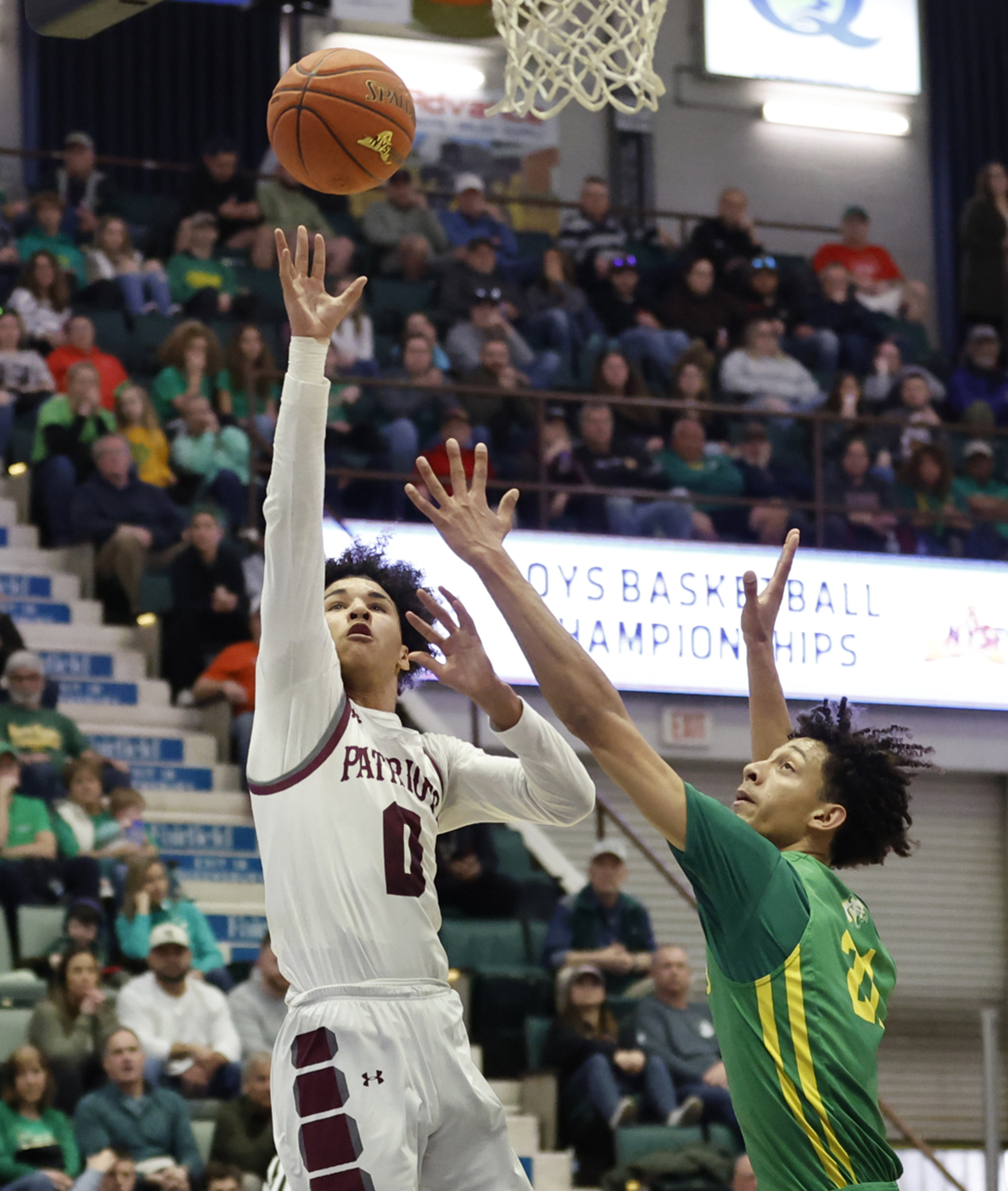 New York State class D Boys basketball final: Sackets Harbor Central vs ...