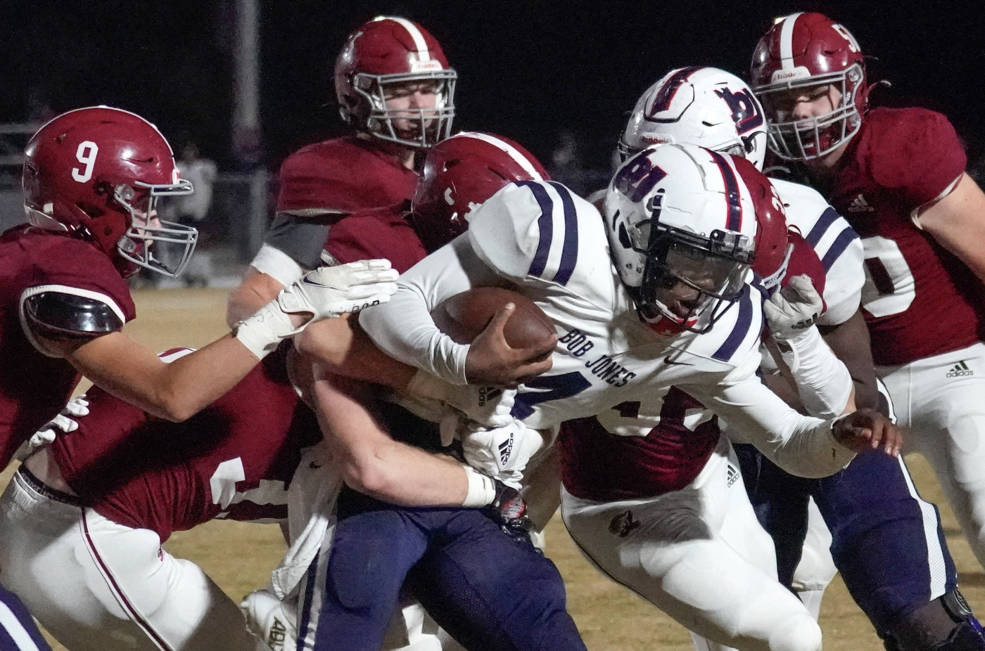 Bob Jones vs. Hartselle High School football Oct. 28, 2022 - al.com
