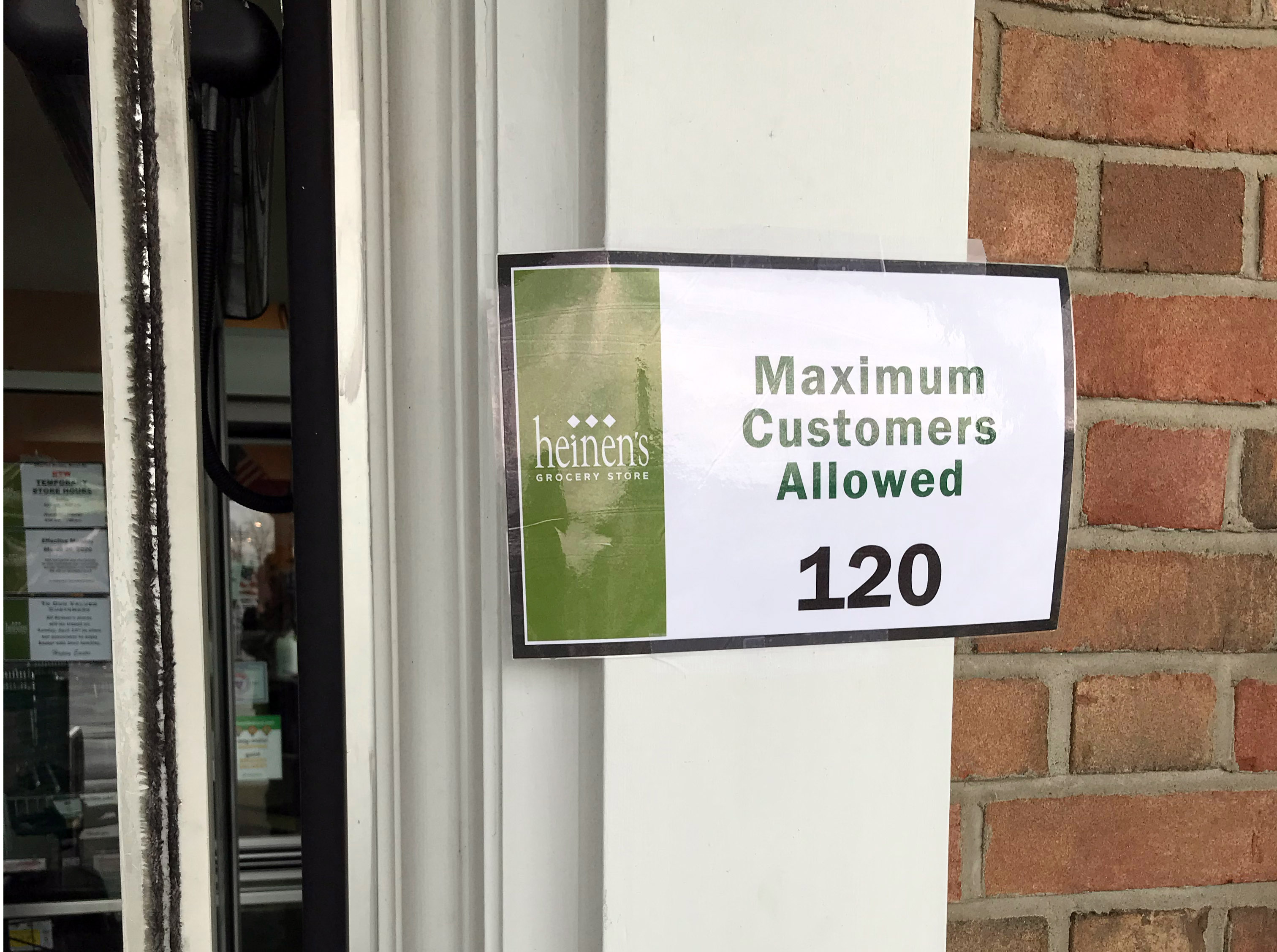 Businesses limit number of shoppers inside stores during the ...