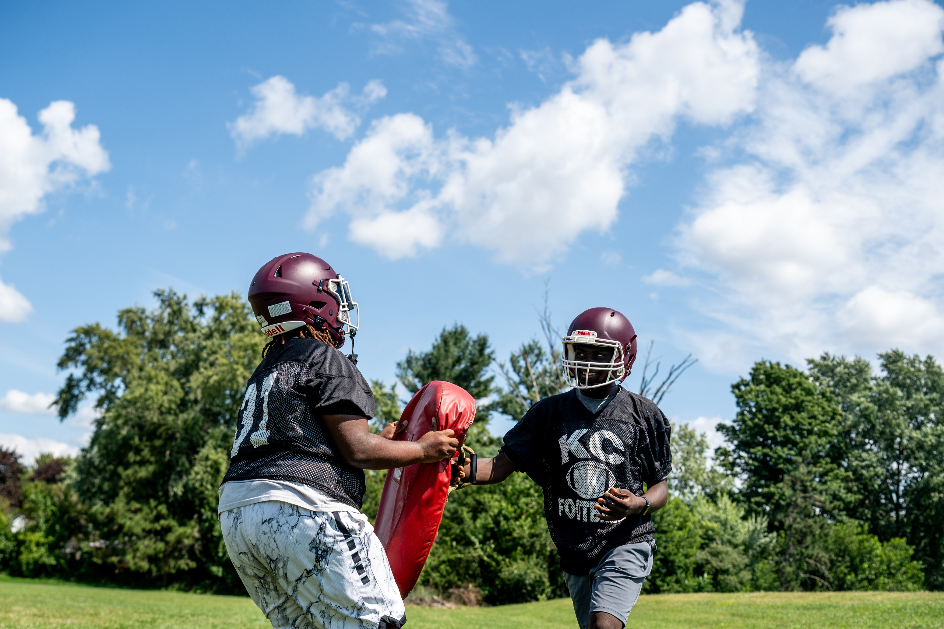 Kalamazoo Central hits the field for first day of practice - mlive.com