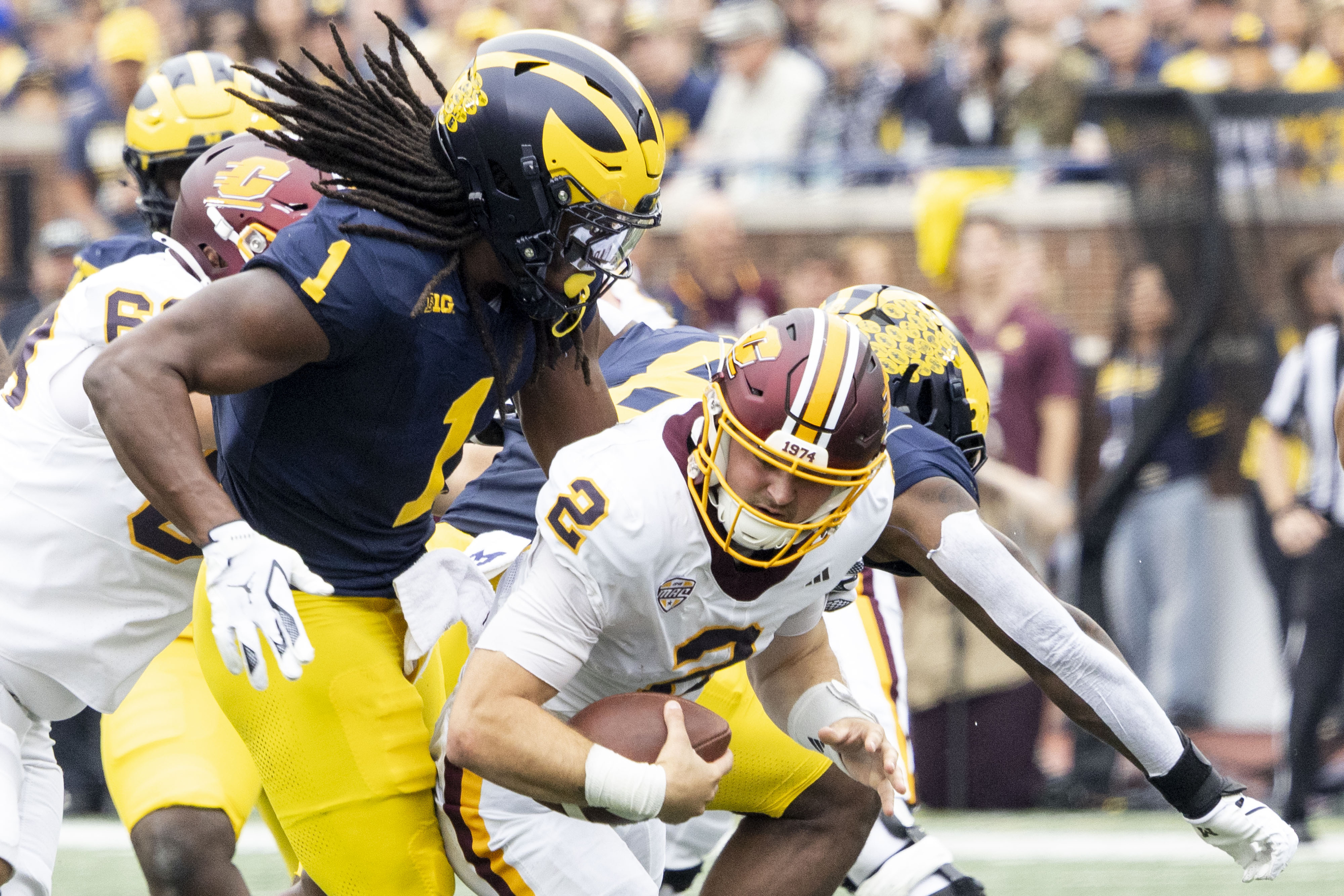 Michigan football hosts Central Michigan University - mlive.com