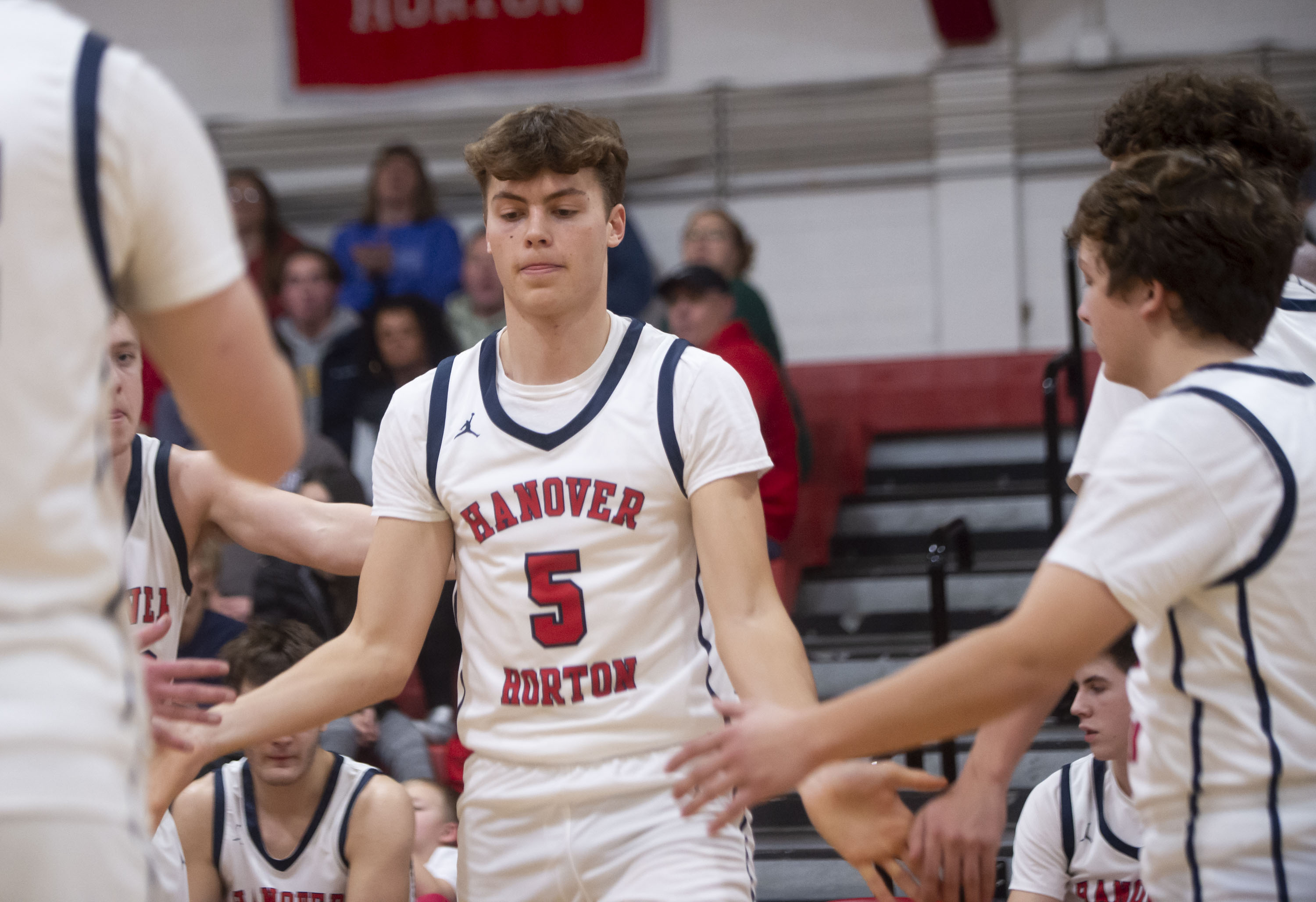 See photos as Hanover-Horton’s boys basketball defeats Vandercook Lake ...