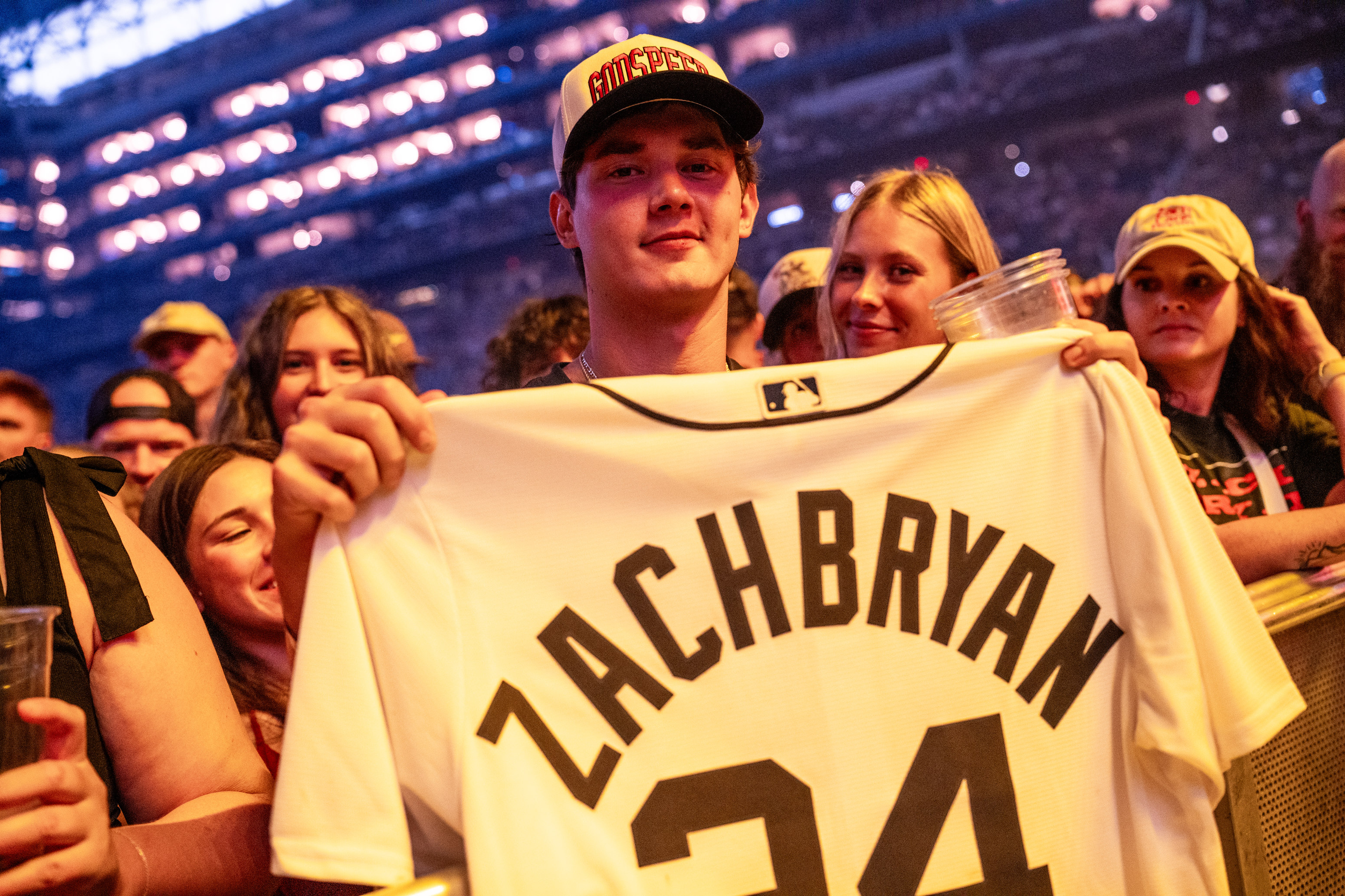 Zach Bryan performs at Ford Field - mlive.com