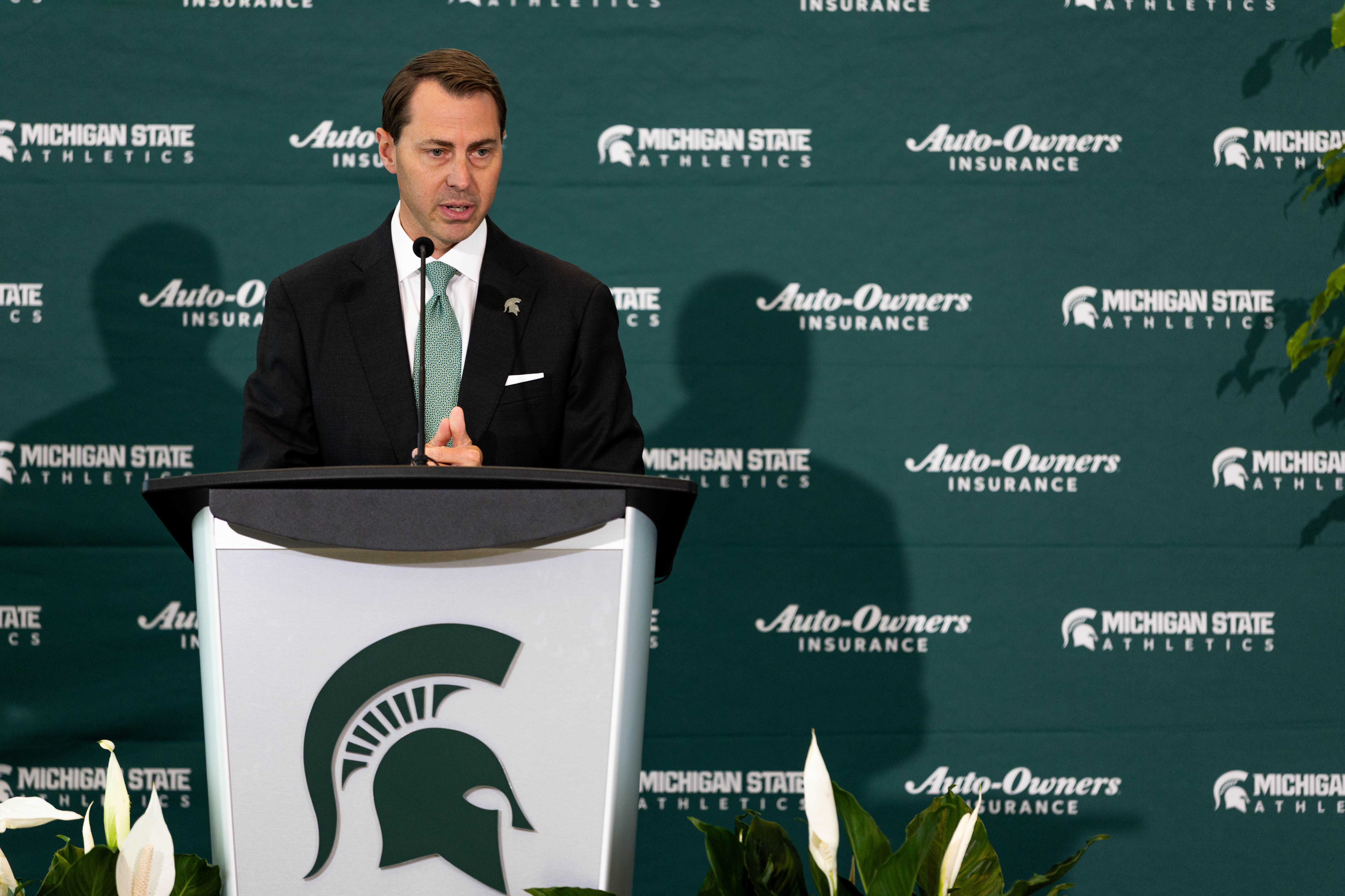 Michigan State welcomes J Batt as new athletic director - mlive.com