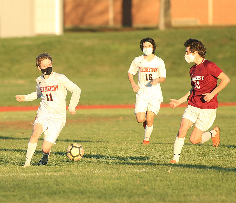 Belchertown vs Amherst boys soccer 11/4/20 - masslive.com