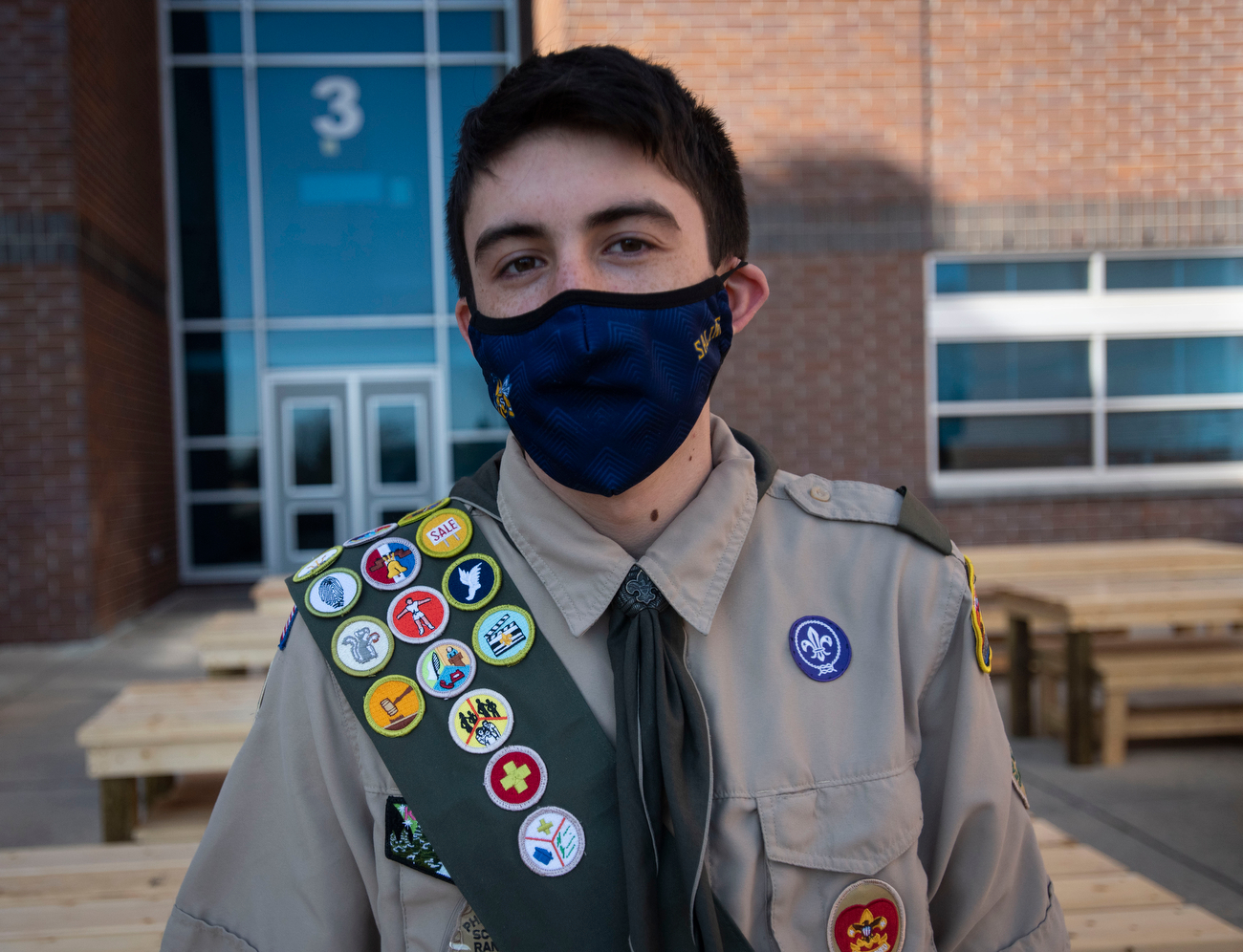 Teen completes Eagle Scout project by building an outdoor classroom ...