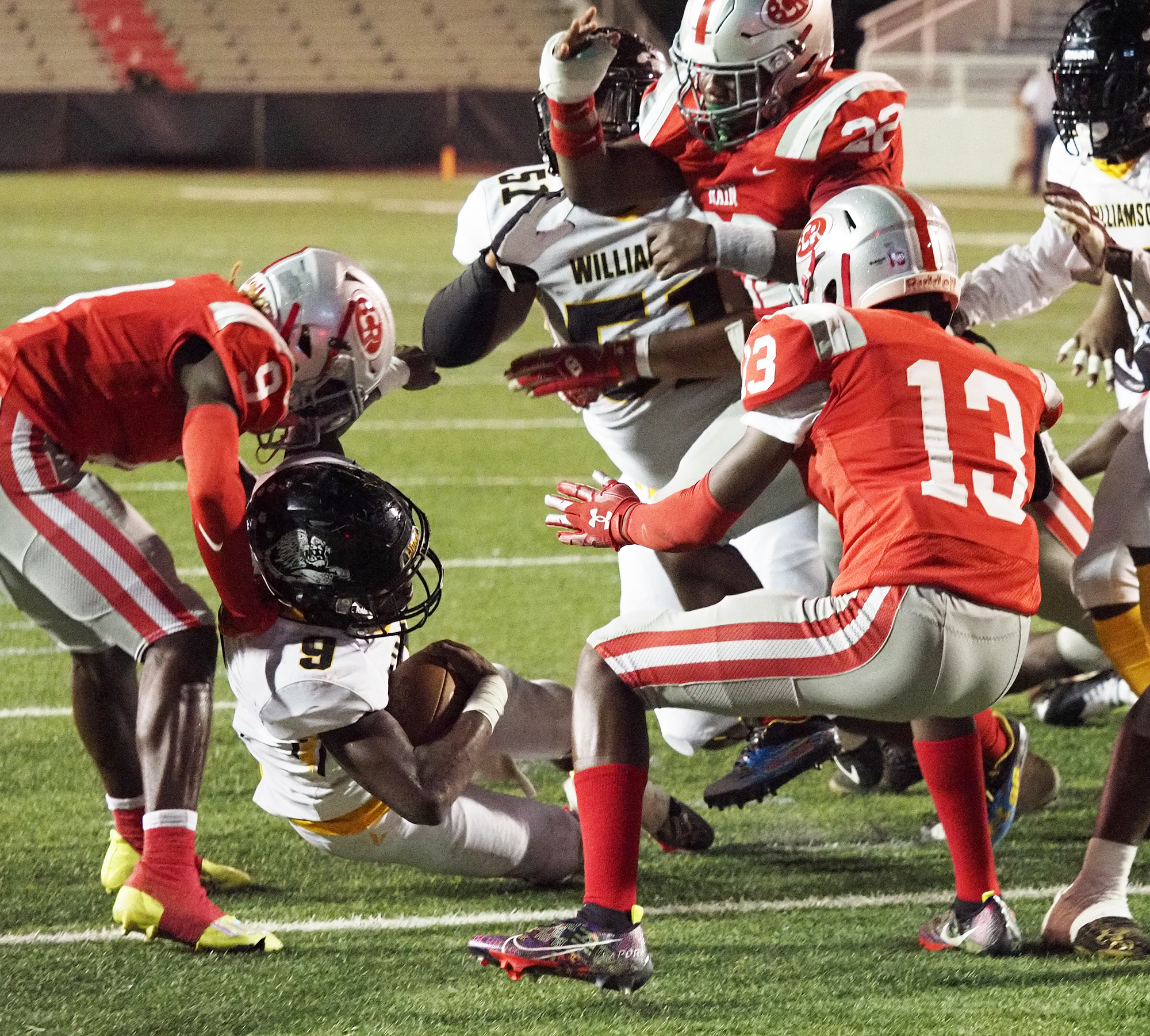 Williamson at B.C. Rain football - al.com