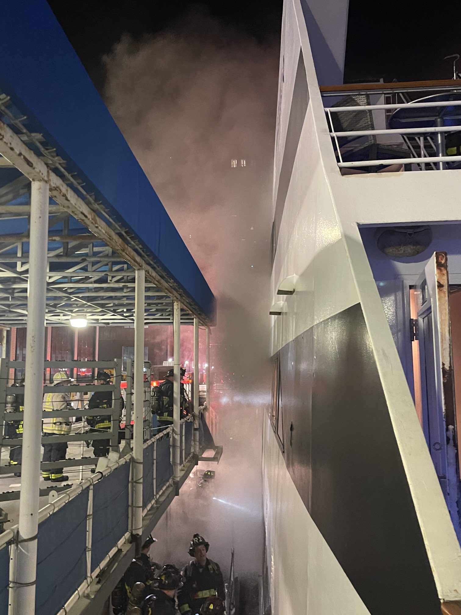 Fire fills Spirit of Boston cruise ship with heavy smoke - masslive.com