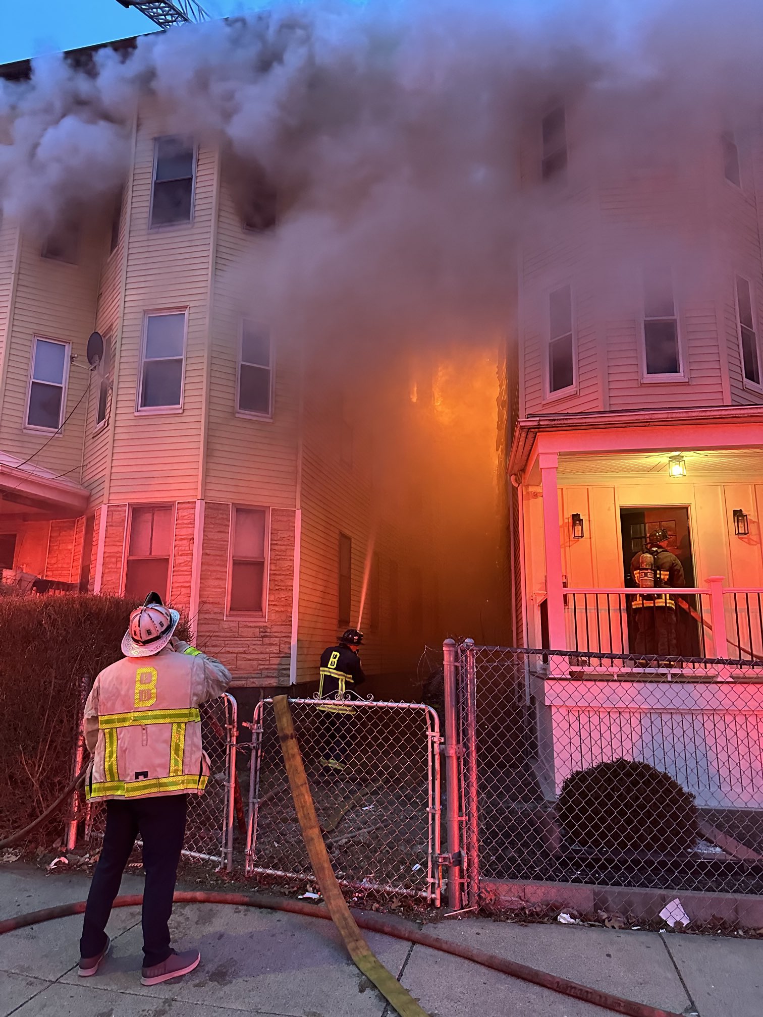 Two different fires erupt in Boston early Saturday - masslive.com