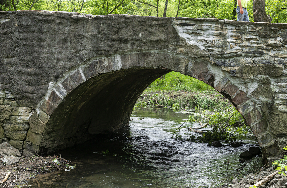 Lebanon County 150-year-old stone masonry arch bridge being replaced ...