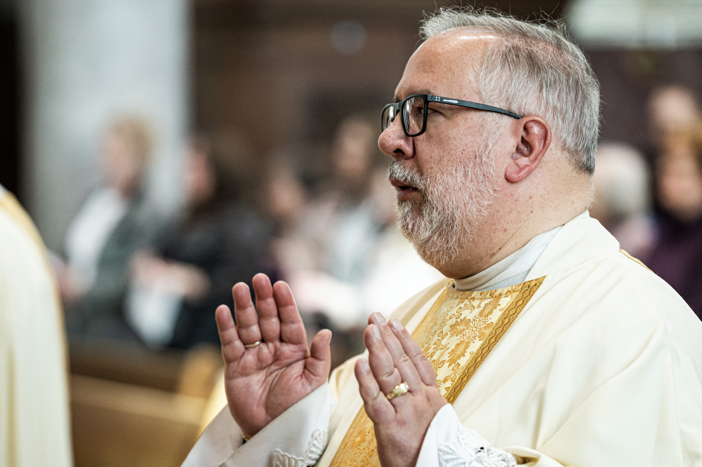 Bishop Timothy Senior officiates the Chrism Mass - pennlive.com