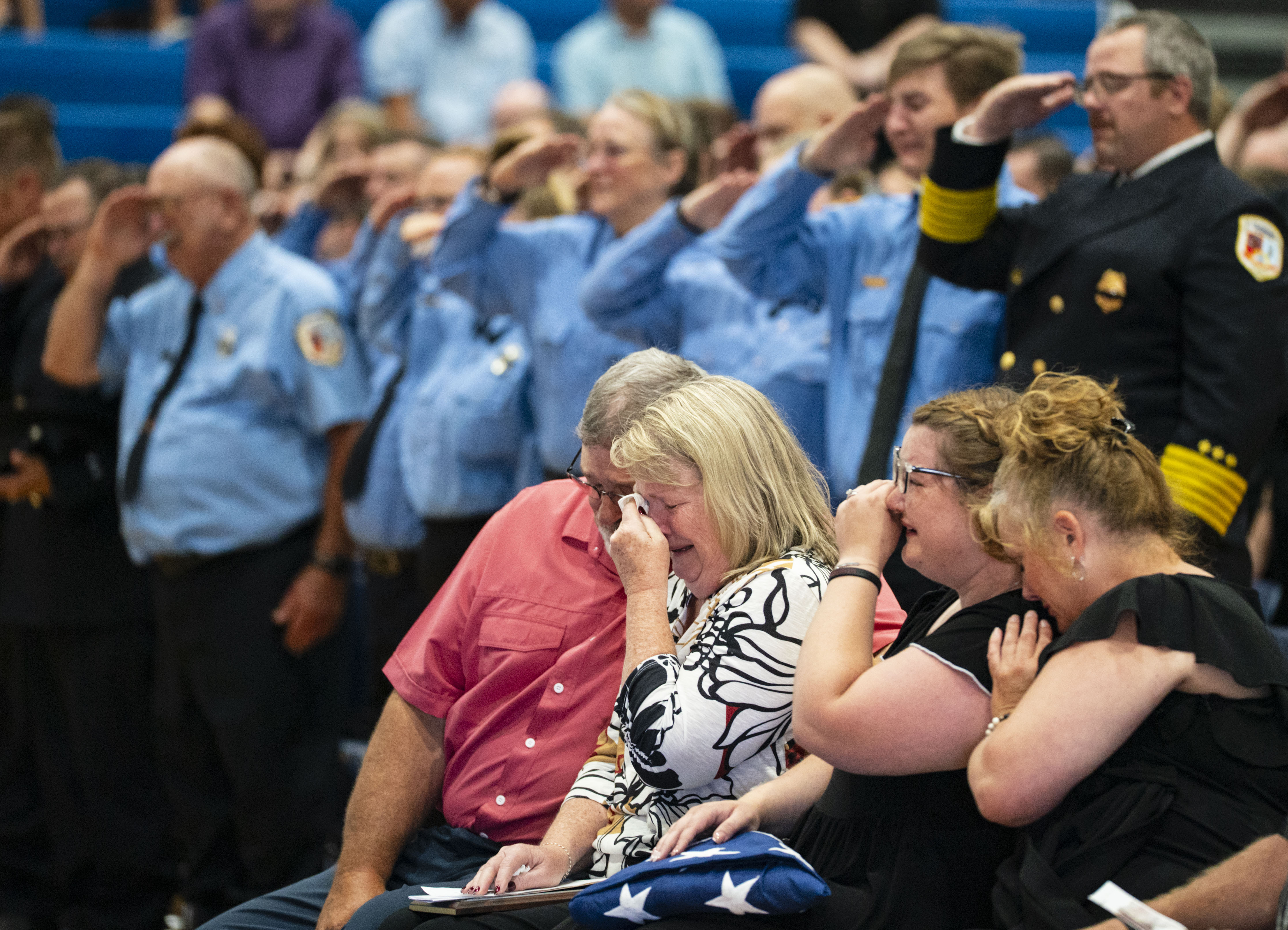 Funeral for late Casnovia Fire Department Deputy Fire Chief Sam Deems ...