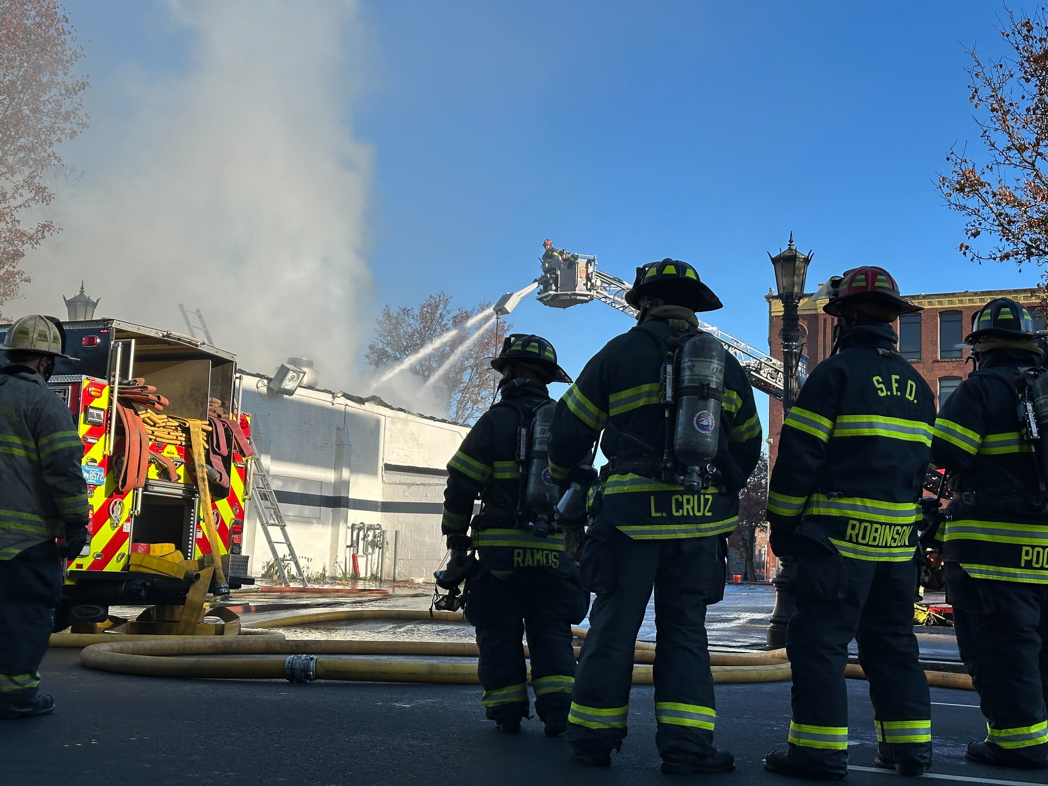 Fire at All American, Springfield - masslive.com