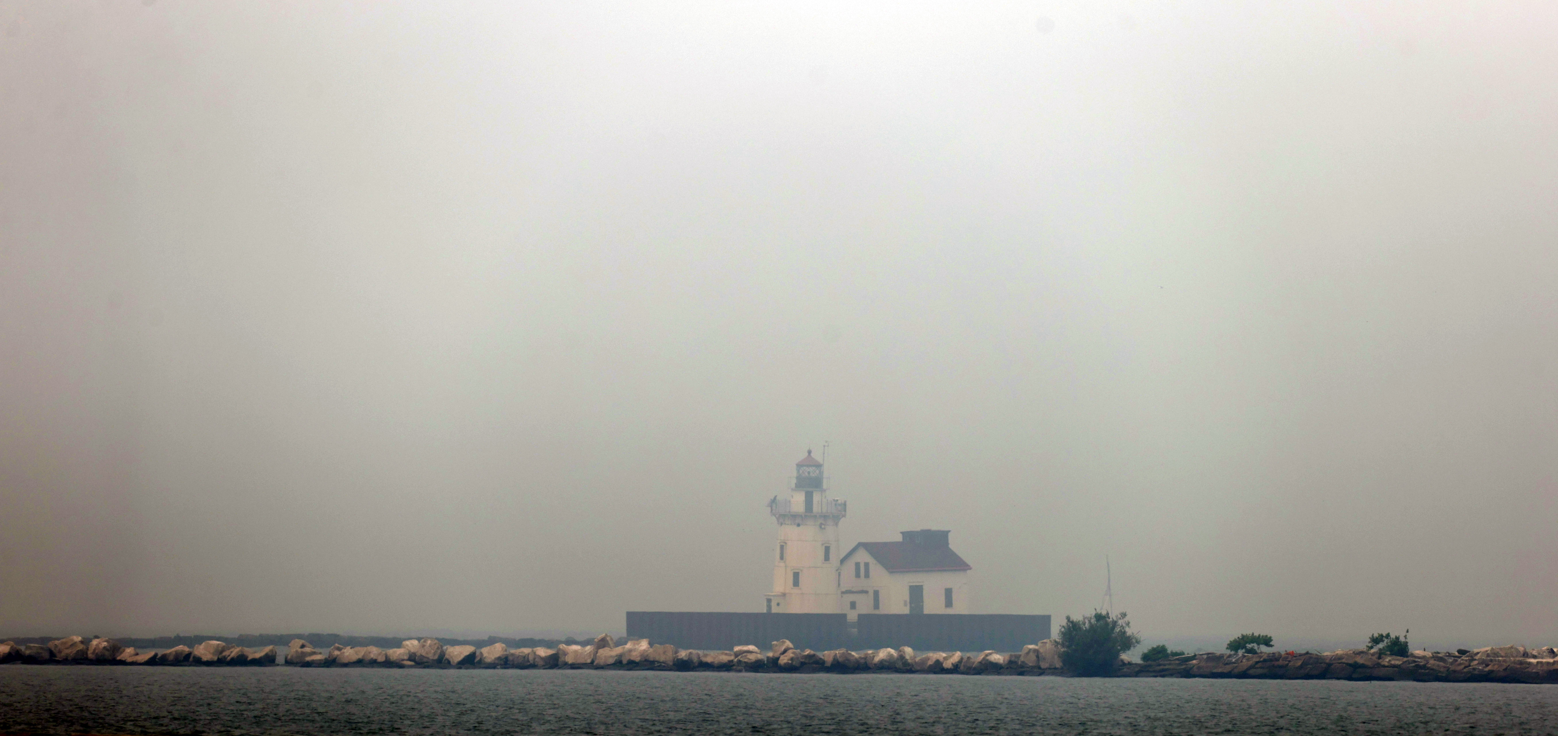 Smoke from Canadian wildfires covers Northeast Ohio, June 28, 2023 ...