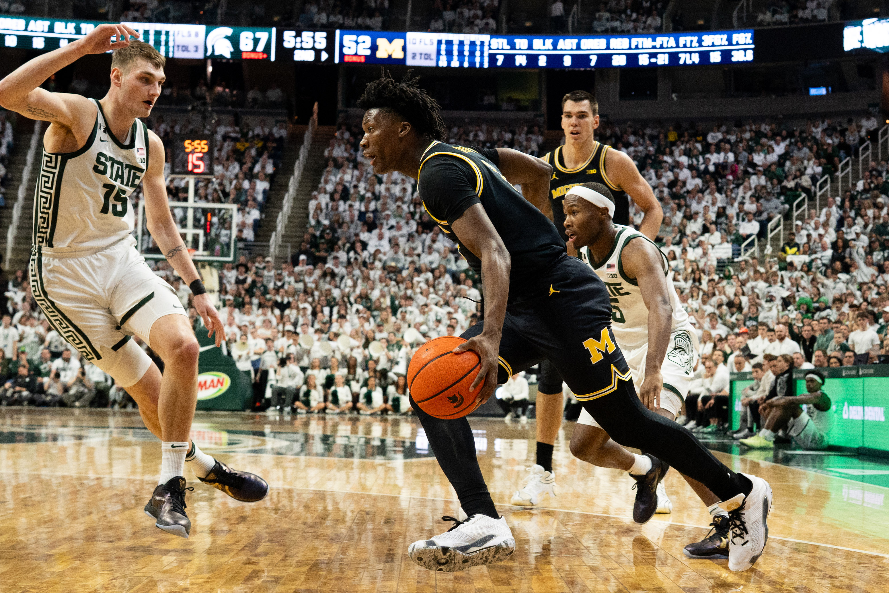 No. 8 Michigan State hosts No. 17 Michigan in final game of regular ...