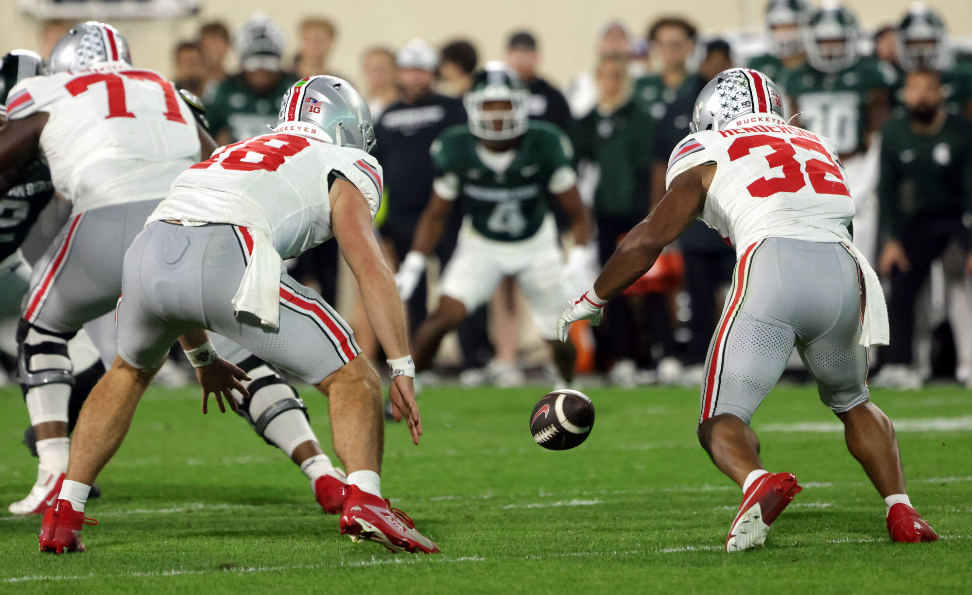 Ohio State Buckeyes at Michigan State Spartans, September 28, 2024 ...