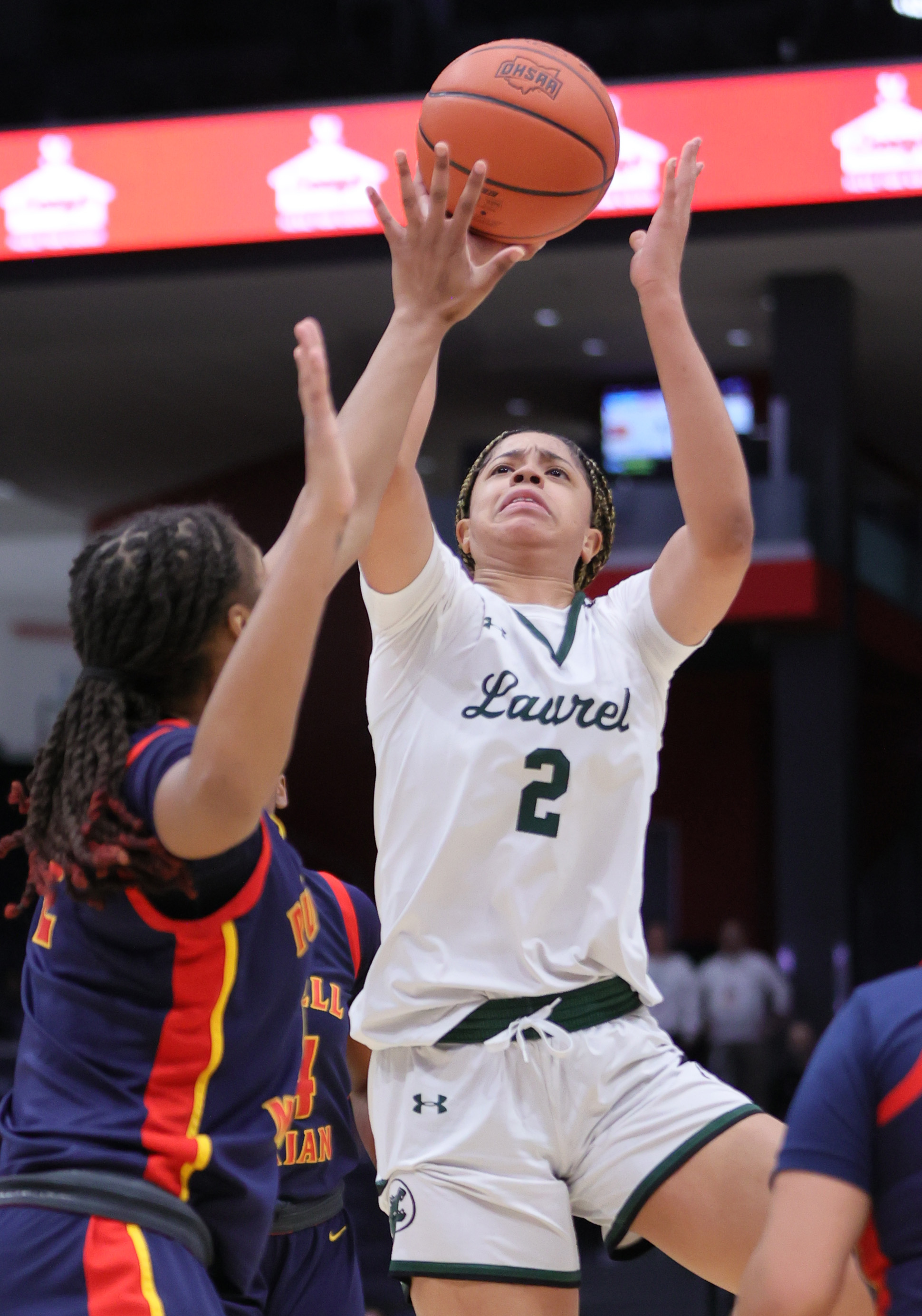 High school girls basketball D2 final: Laurel vs. Purcell Marian, March ...