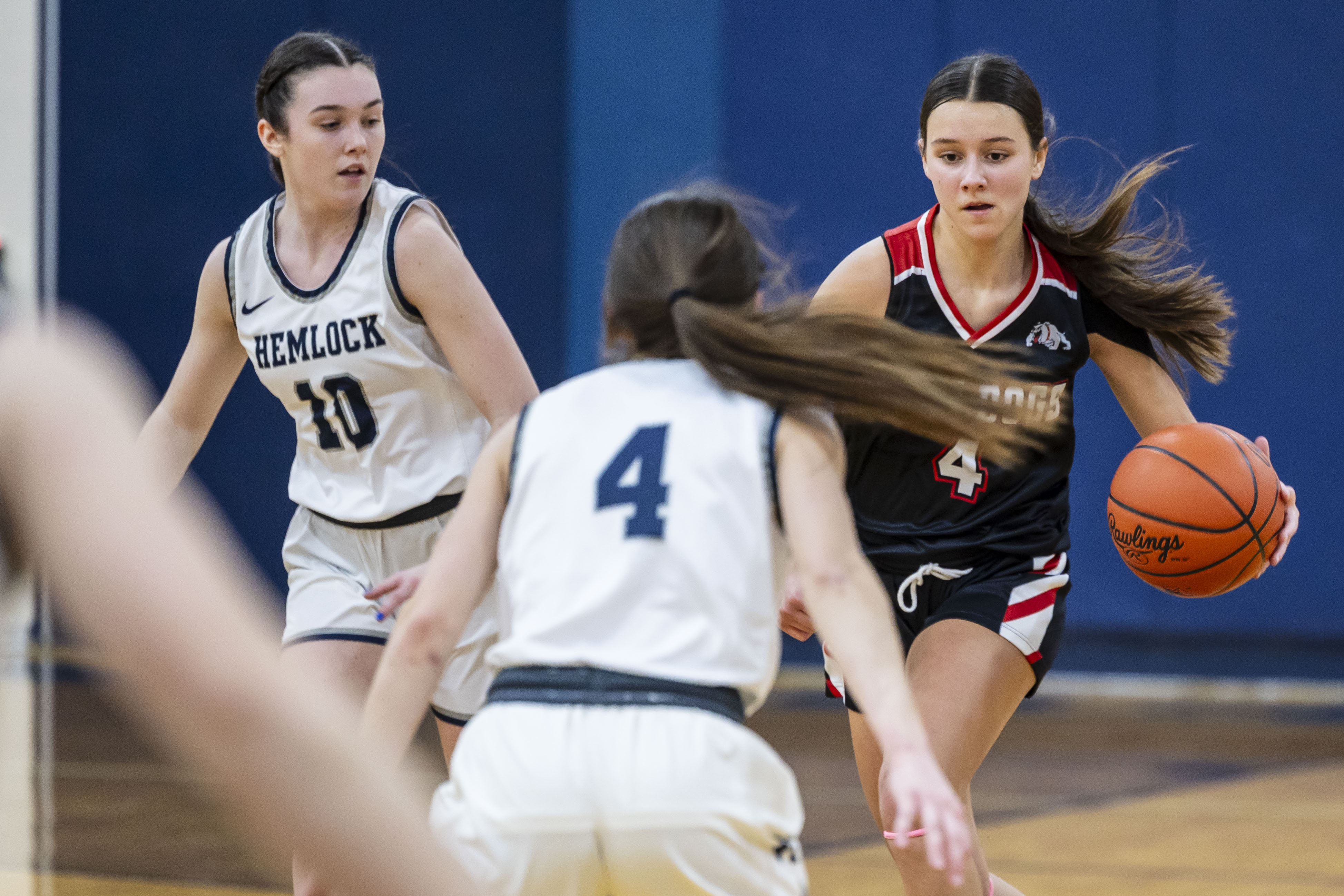 Hemlock girls basketball hosts St. Charles - mlive.com