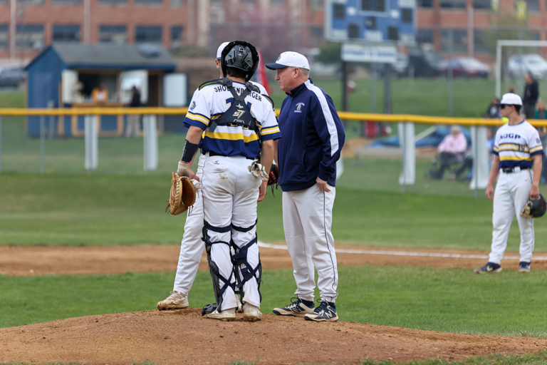 Notre Dame baseball hosts Saucon Valley on May 2, 2022 ...